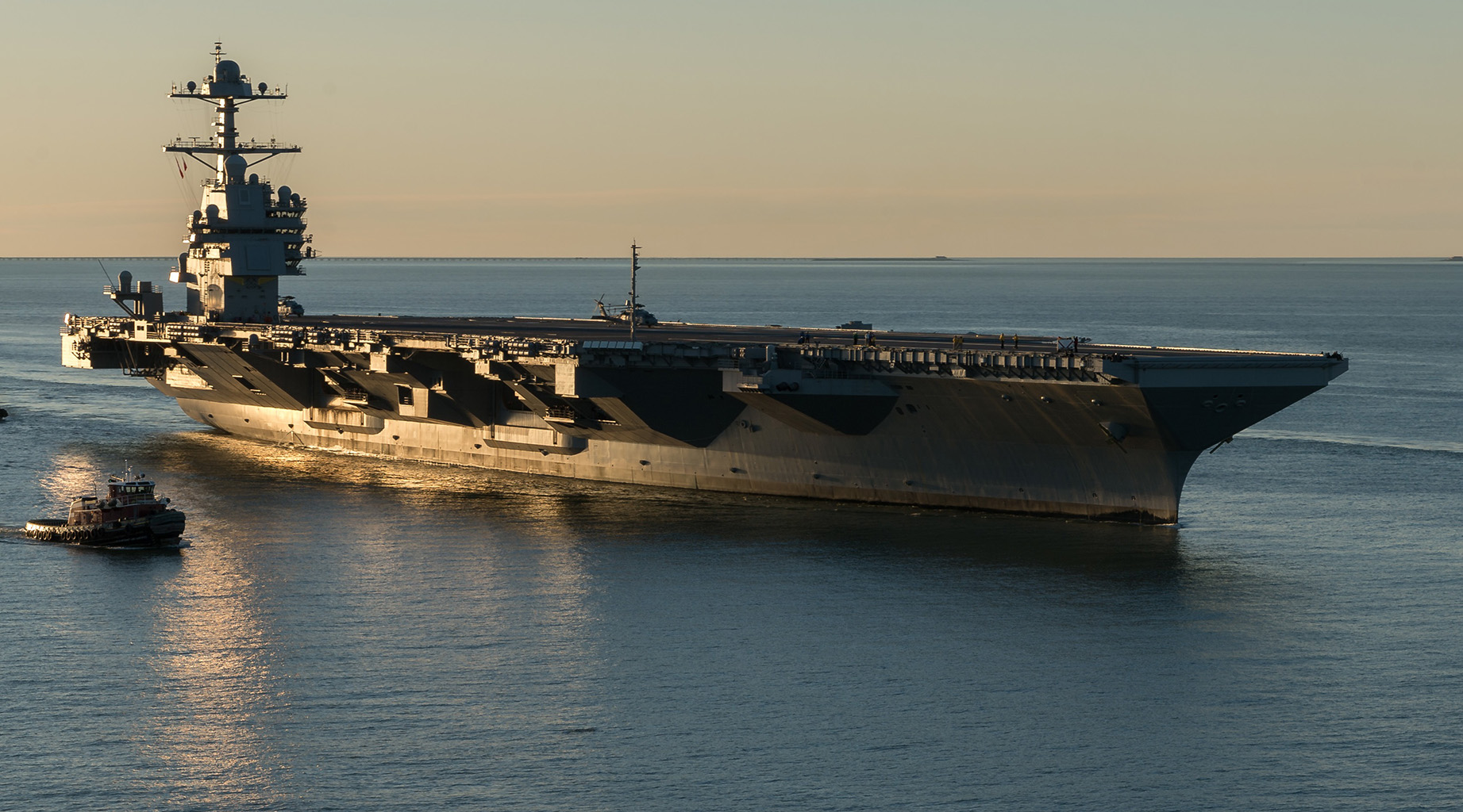 uss gerald ford length