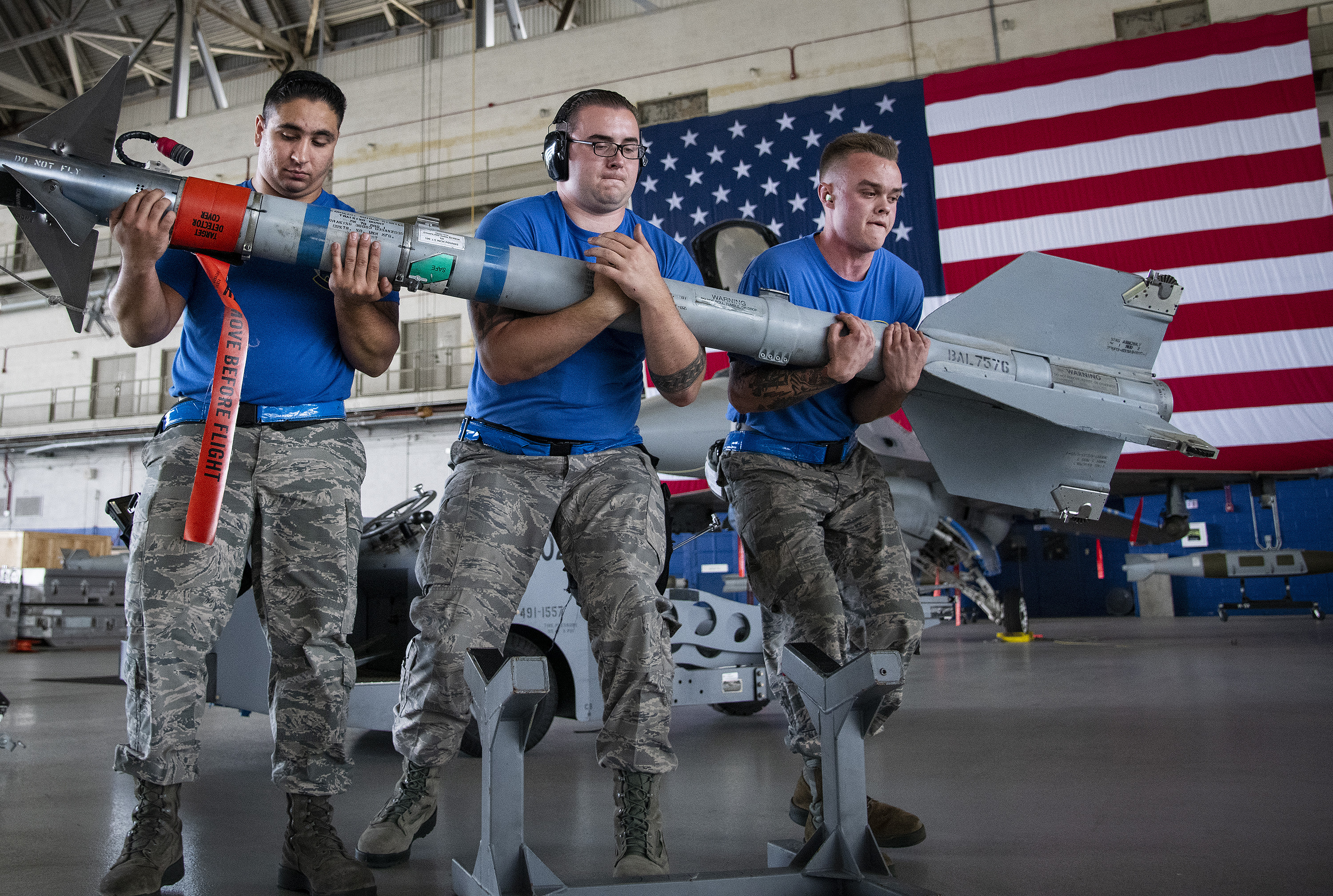 F-16 Blue takes first round at quarterly weapons battle > Eglin Air ...