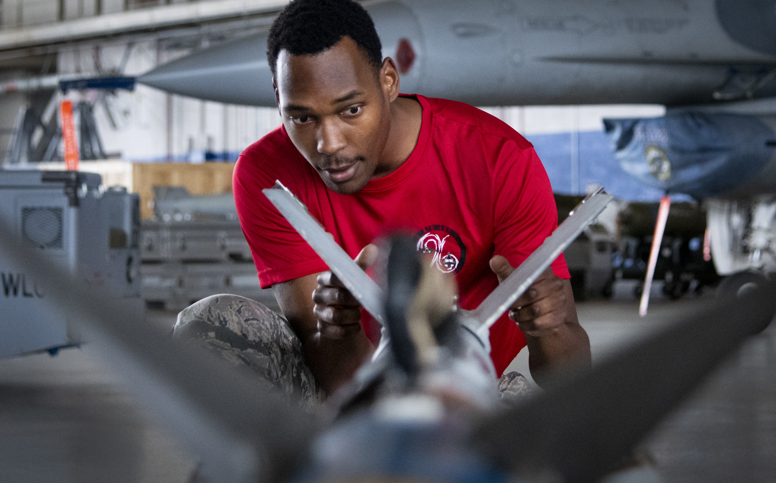F-16 Blue takes first round at quarterly weapons battle > Eglin Air ...