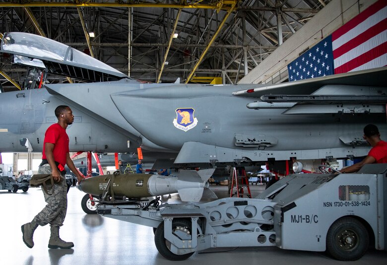 F-16 Blue takes first round at quarterly weapons battle > Eglin Air ...