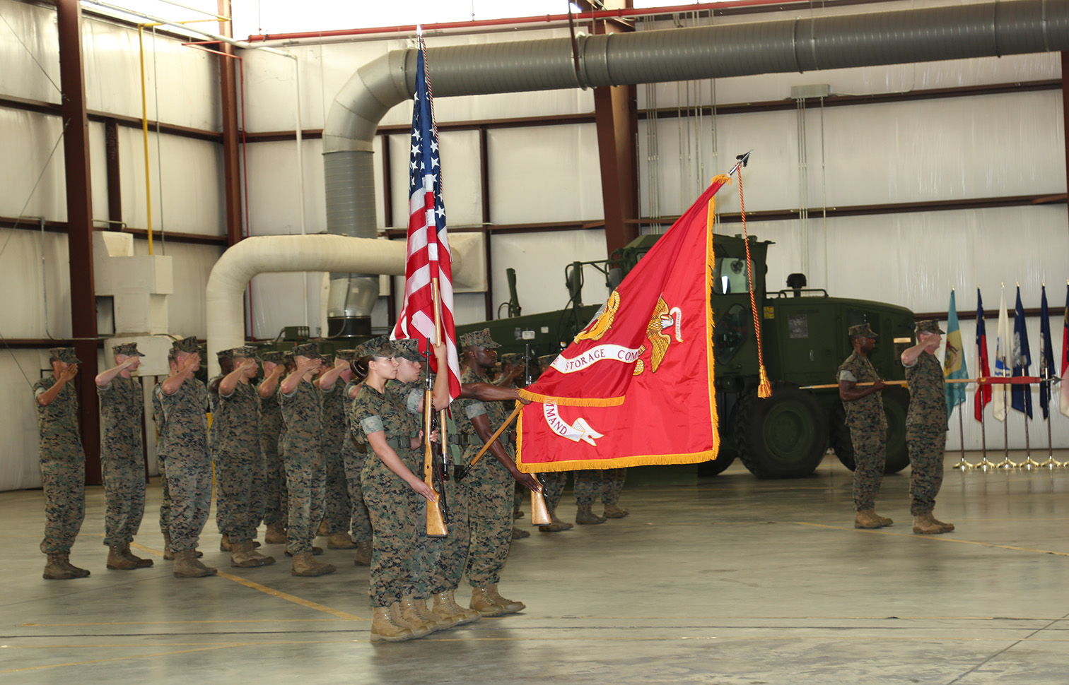 Marine Force Storage Command activated > Marine Corps Logistics Command ...