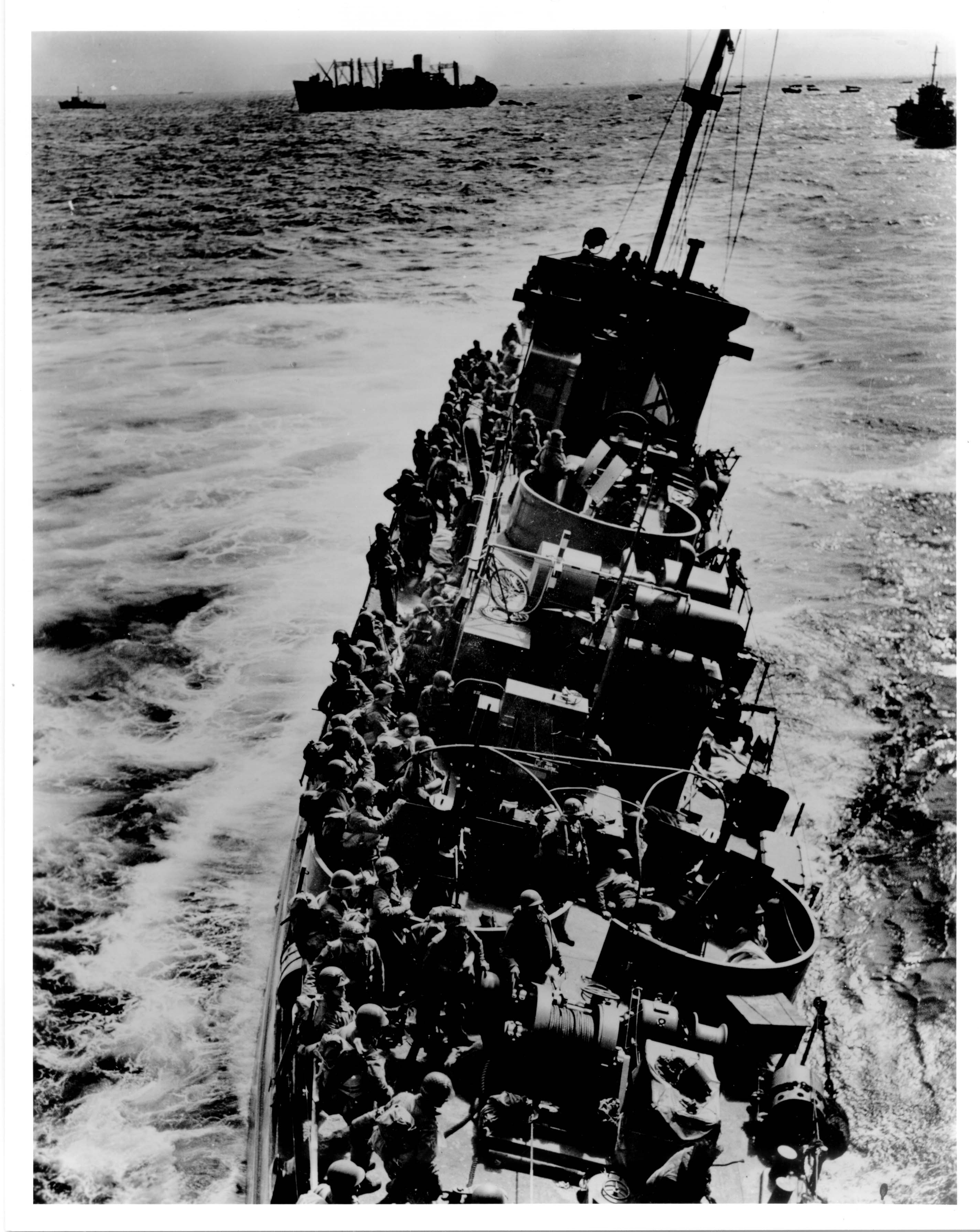 LCI(L)-85 on June 6, 1944