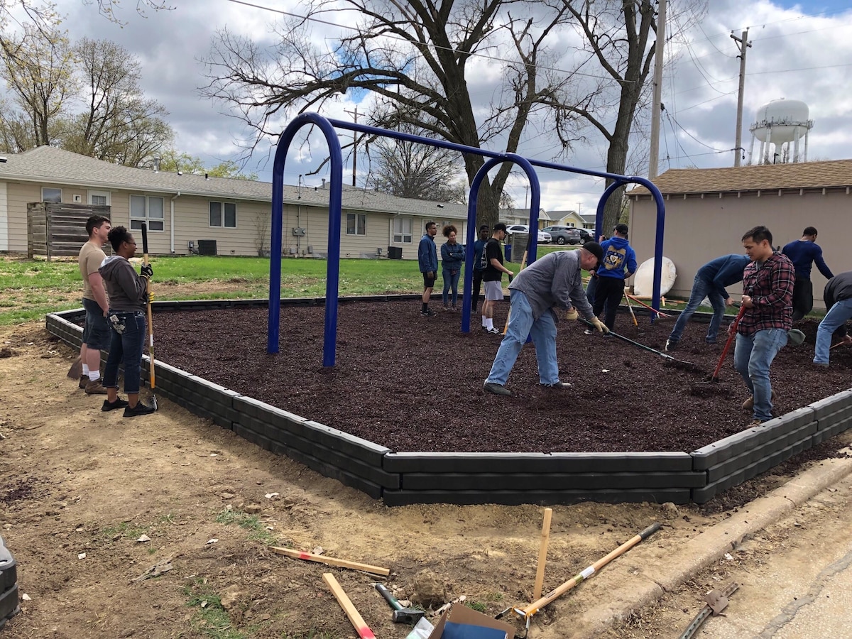 New playground – product of partnerships > Offutt Air Force Base > News