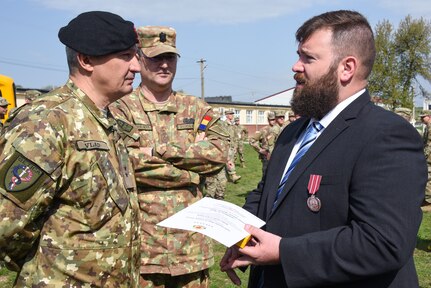 Resolute Castle 19 opening ceremony, Cincu, Romania