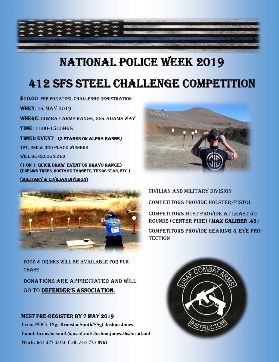 Police Week 2019 > Edwards Air Force Base > Article View