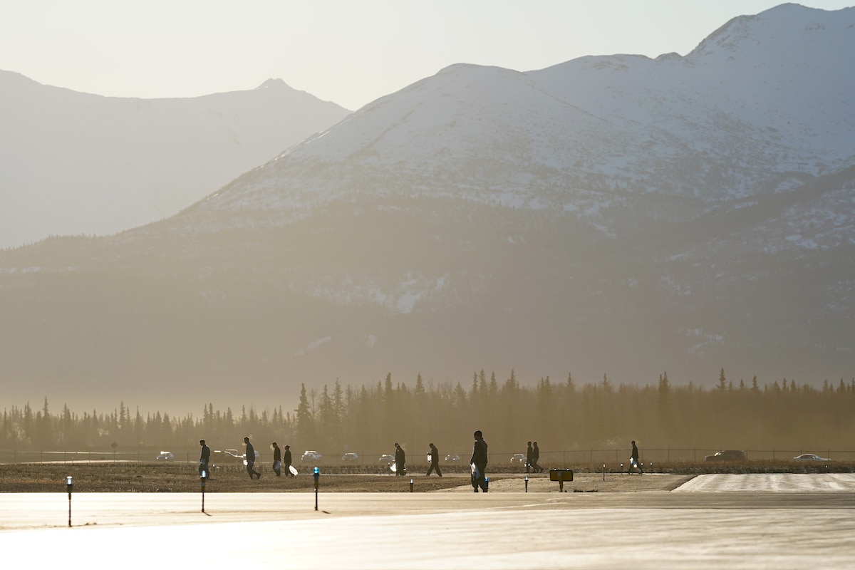 JBER Airmen conduct FOD walk > Joint Base Elmendorf-Richardson > News