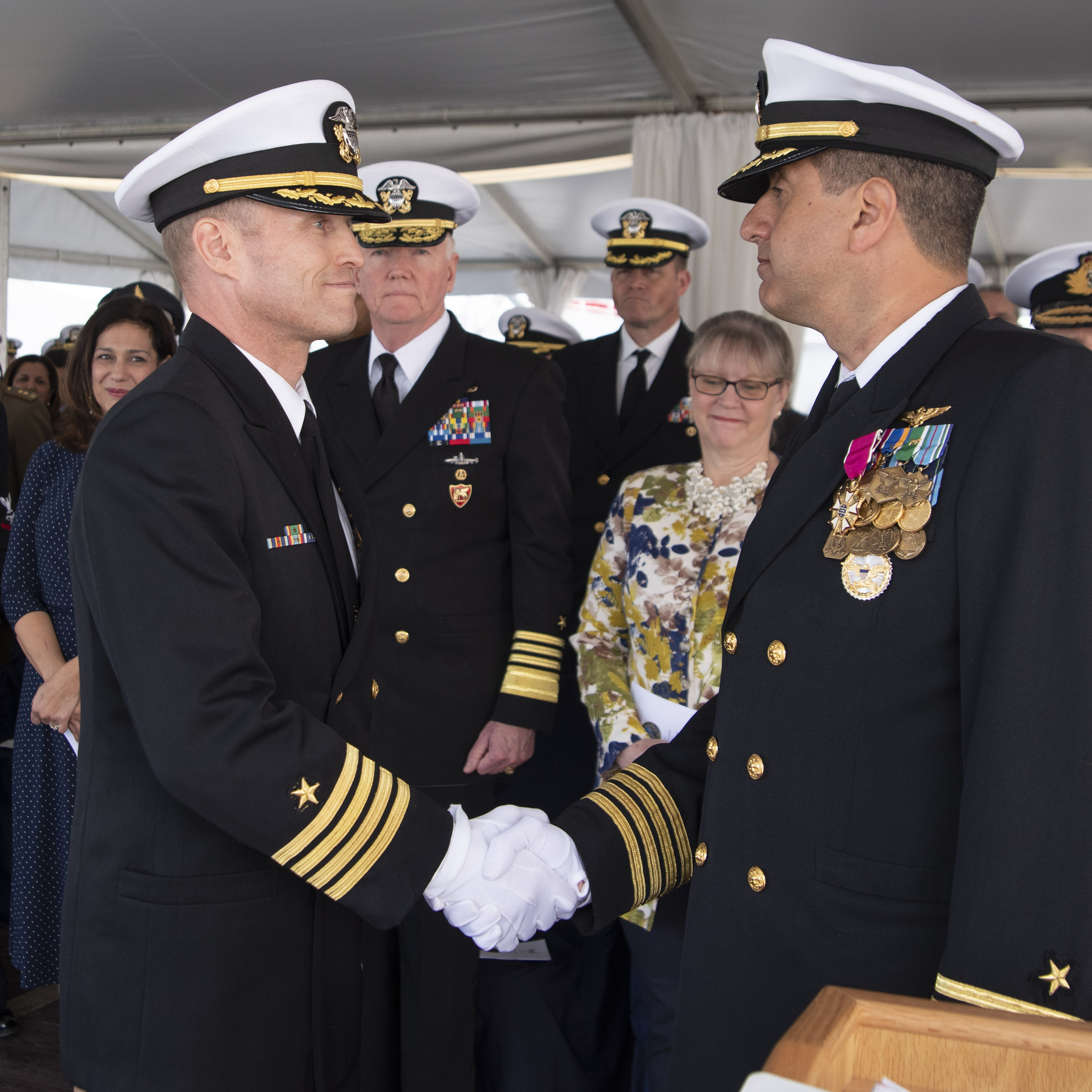 USS Mount Whitney Changes Command > U.S. Naval Forces Europe and Africa ...