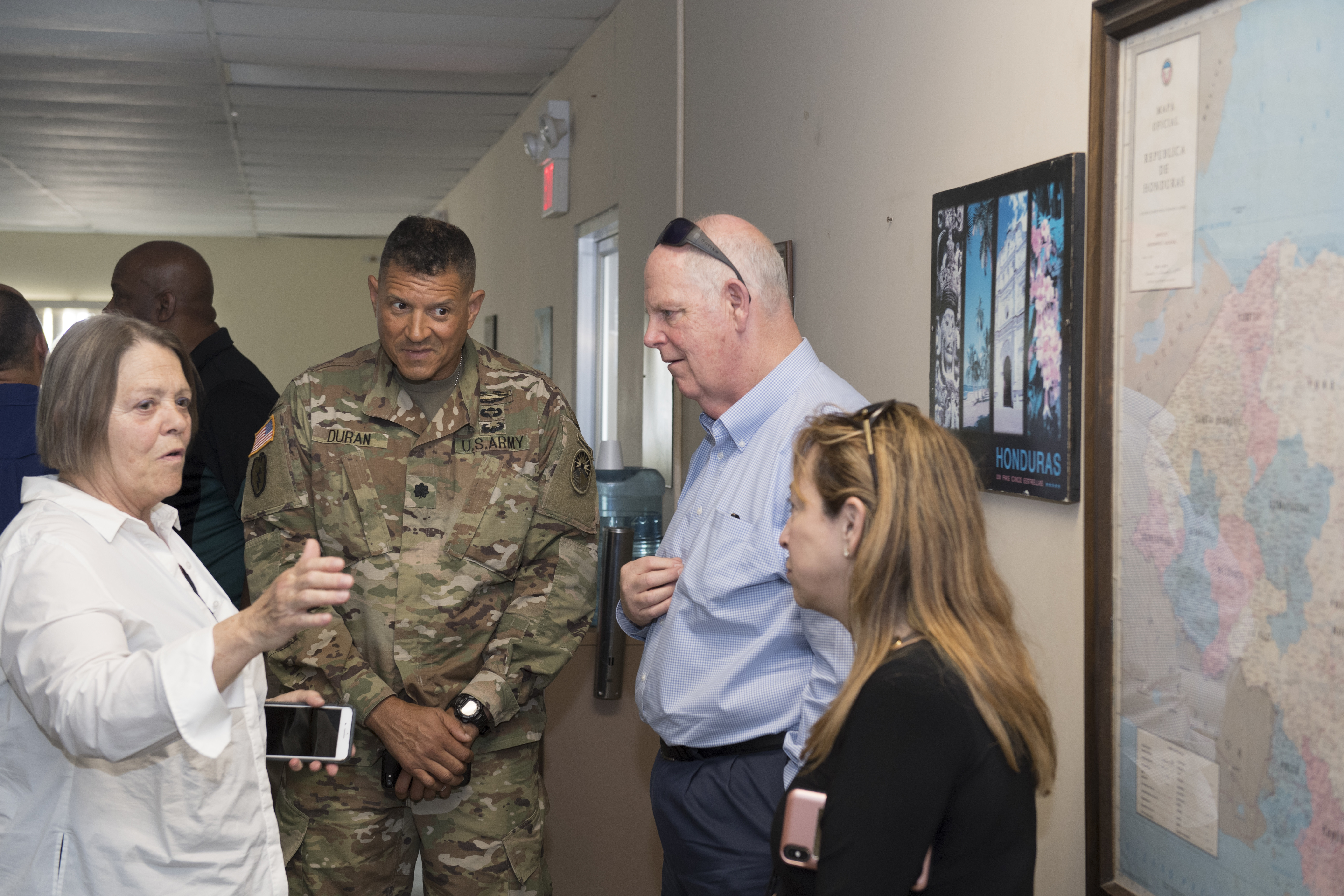 U.S. congress members visit Soto Cano AB