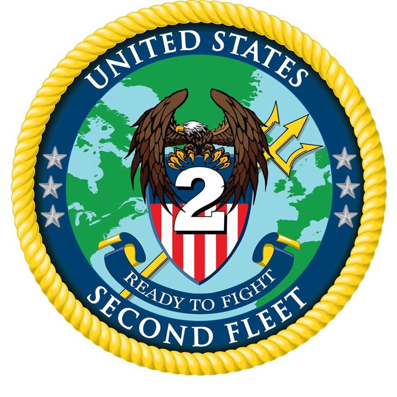 U.S. 2nd Fleet Releases New Crest and Motto > Commander, U.S. 2nd Fleet > News Stories