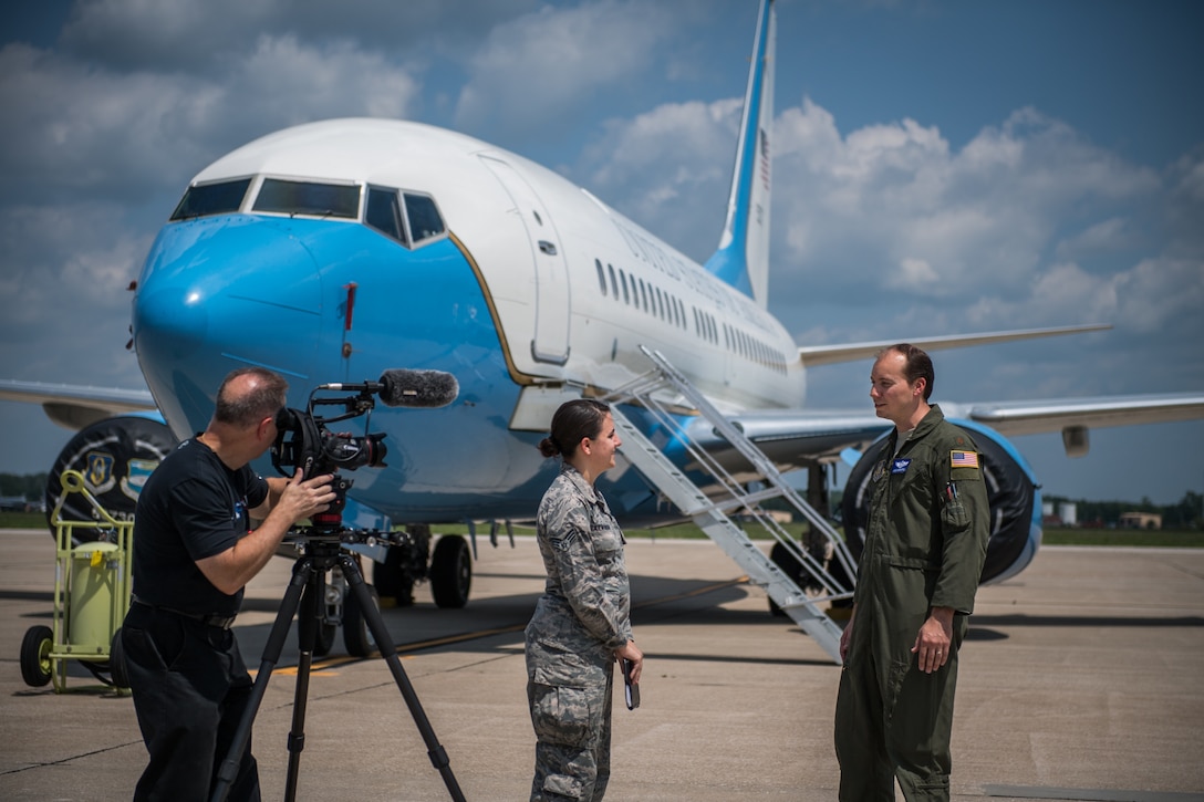 Team effort for mission pride video