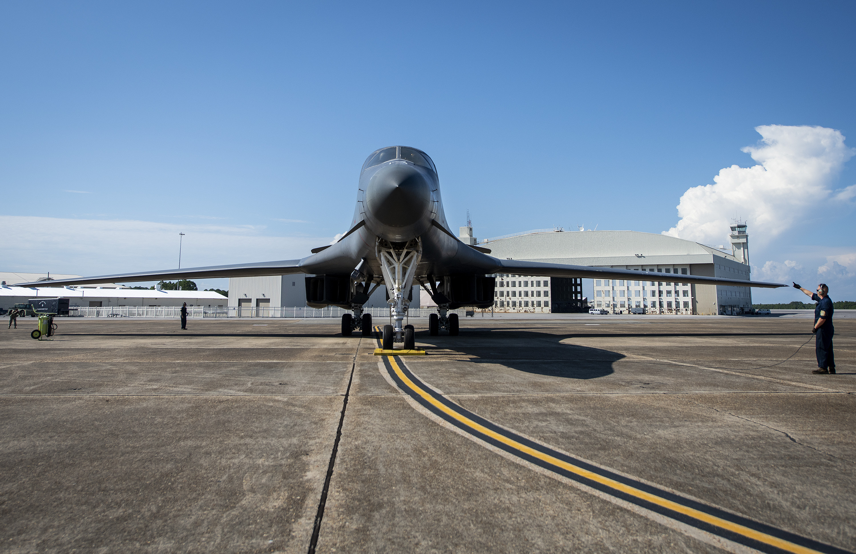B-1B and B-52 visit 53d Wing > Eglin Air Force Base > Article Display