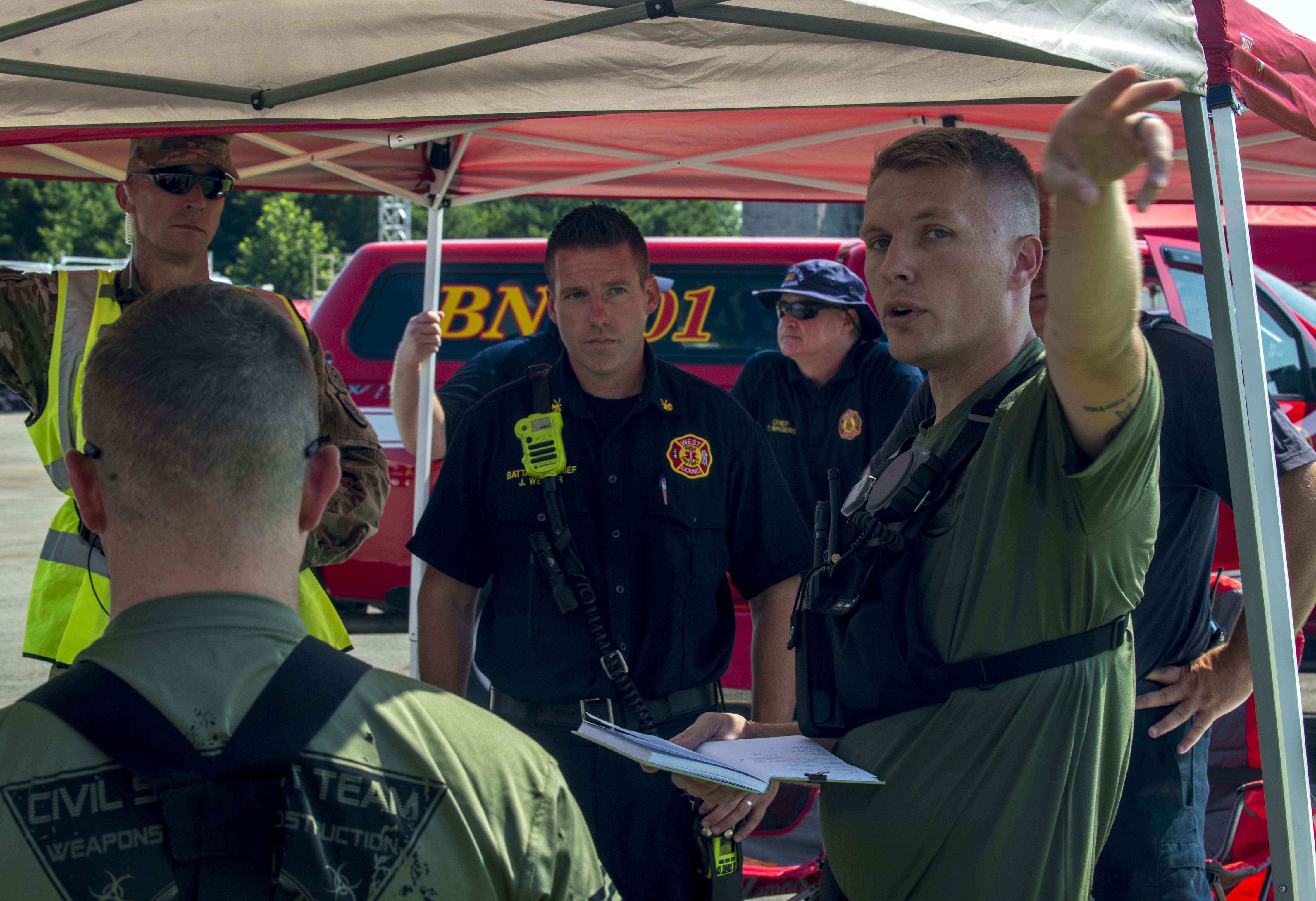Ohio Guard tests disaster response with civilian partners > National ...