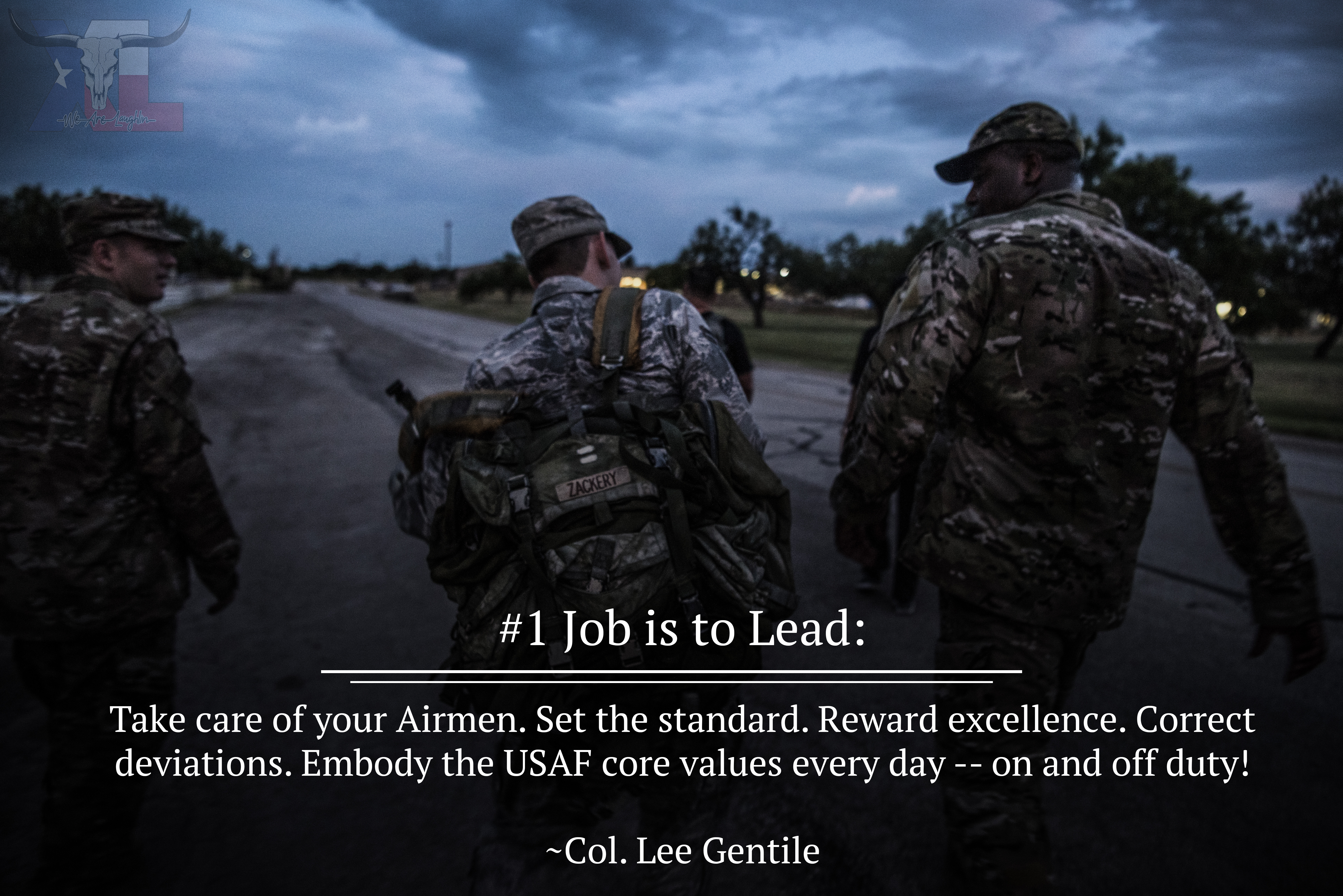 Commander’s Expectations: Job #1 is to lead > Laughlin Air Force Base ...