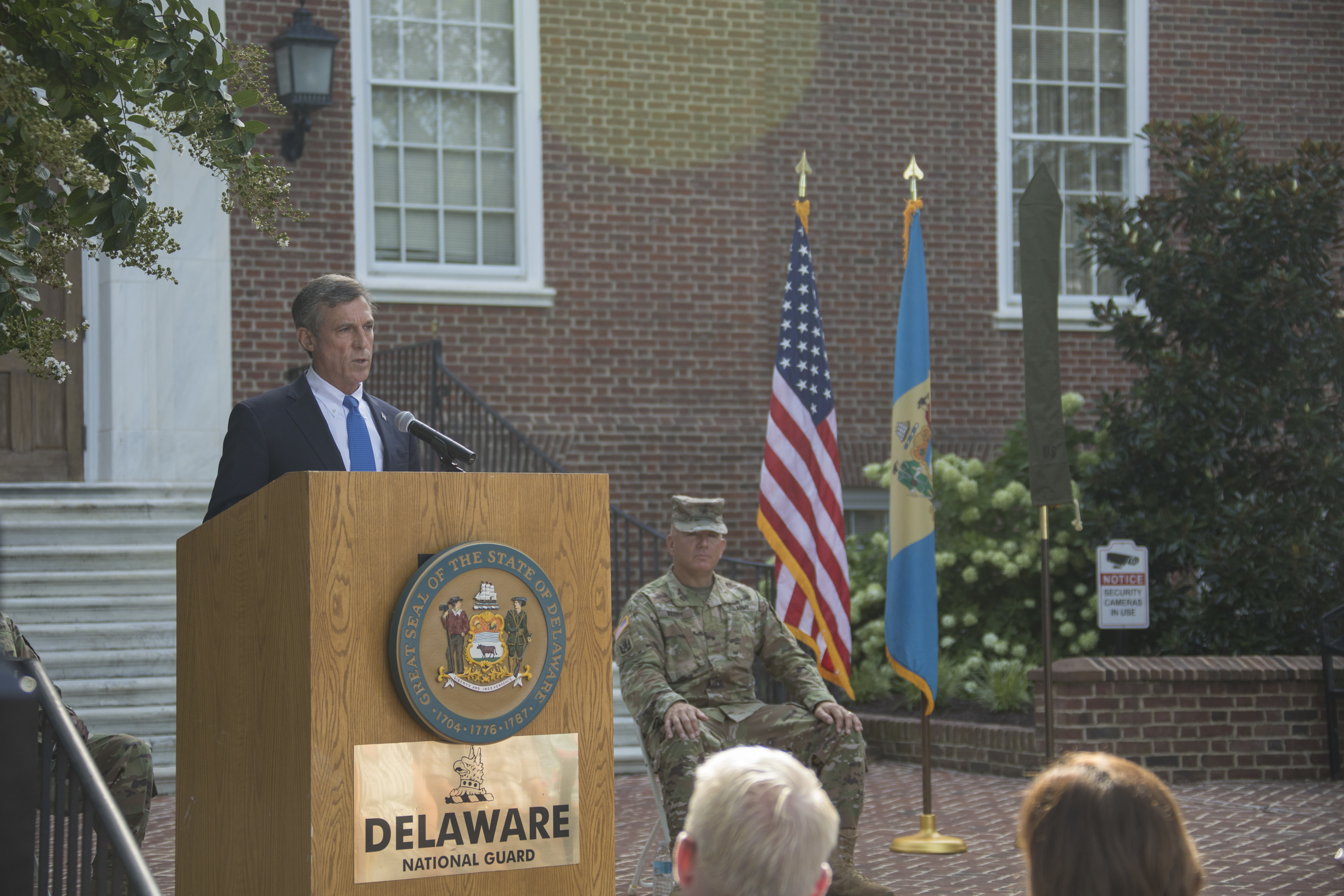 Delaware National Guard Adjutant General Pins On Second Star