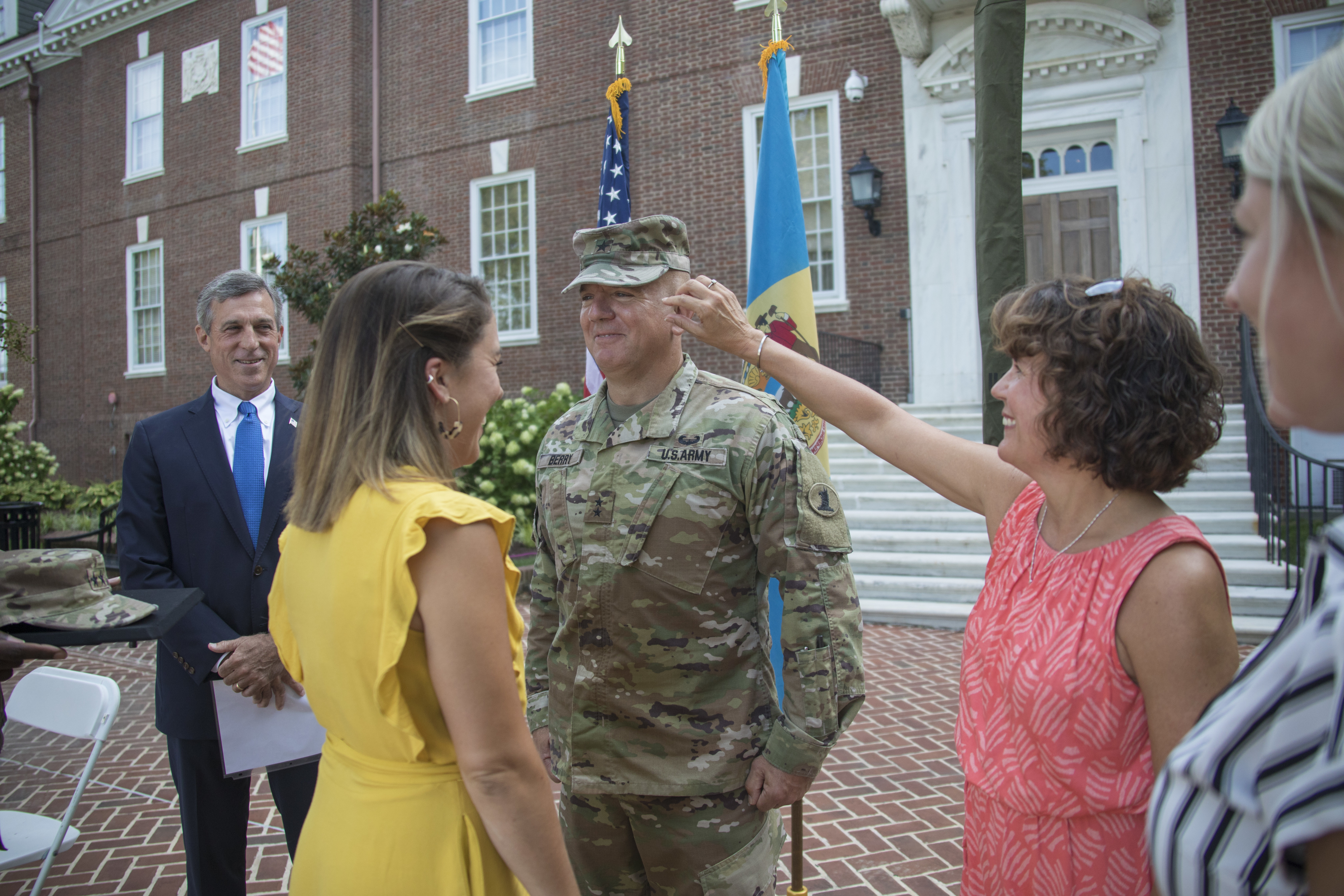 Delaware National Guard Adjutant General Pins On Second Star