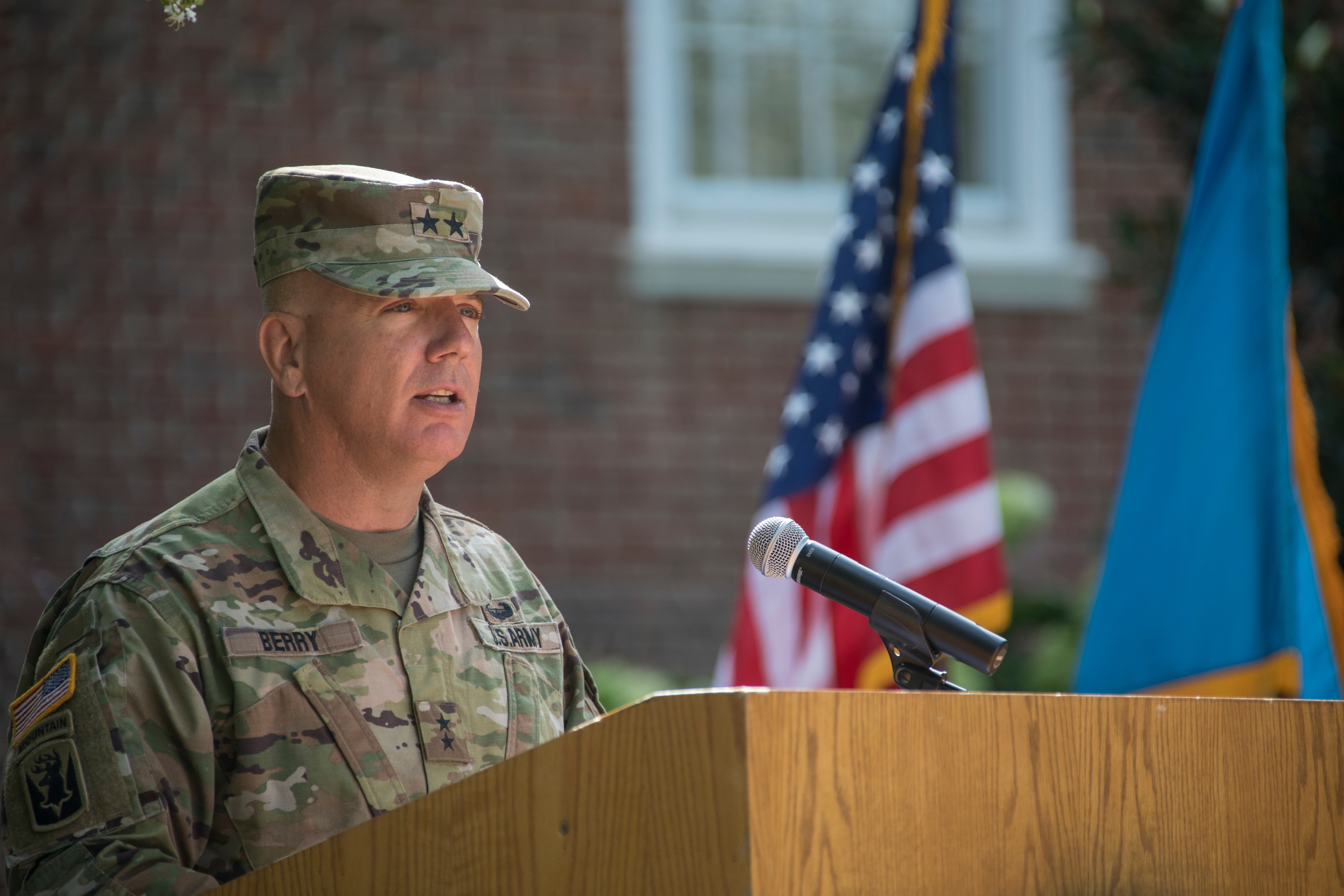 Delaware National Guard Adjutant General Pins On Second Star