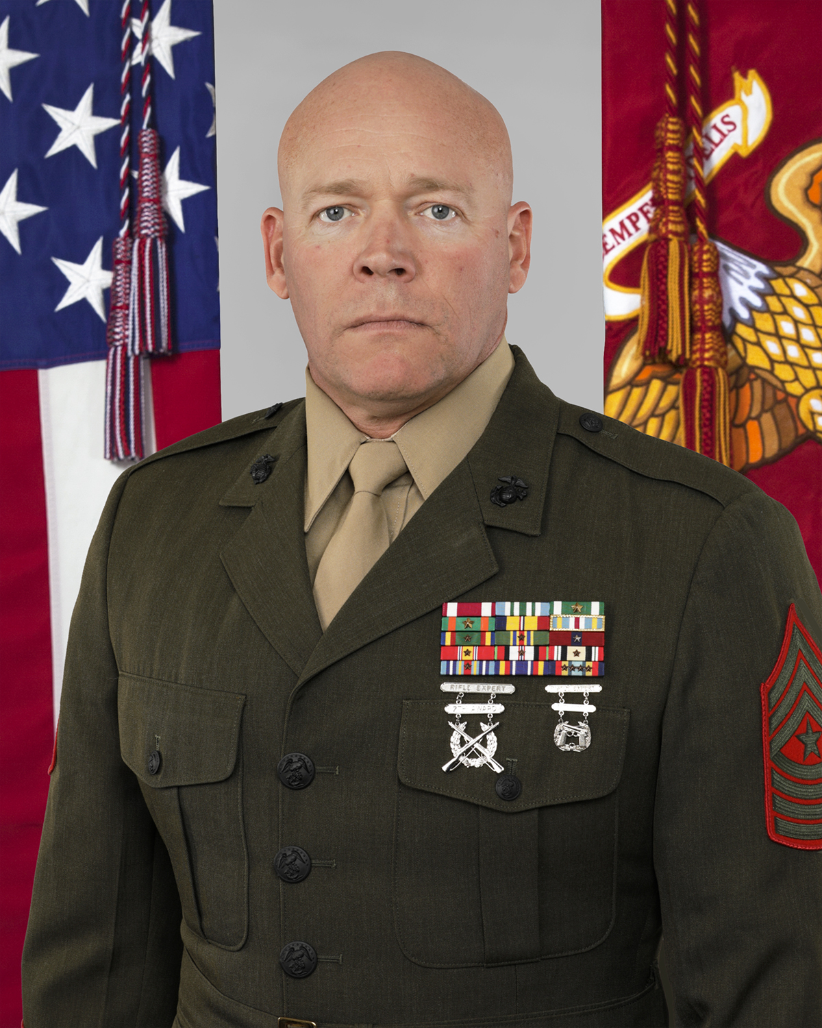 Inspector-Instructor Sergeant Major, 1st Battalion, 24th Marine ...
