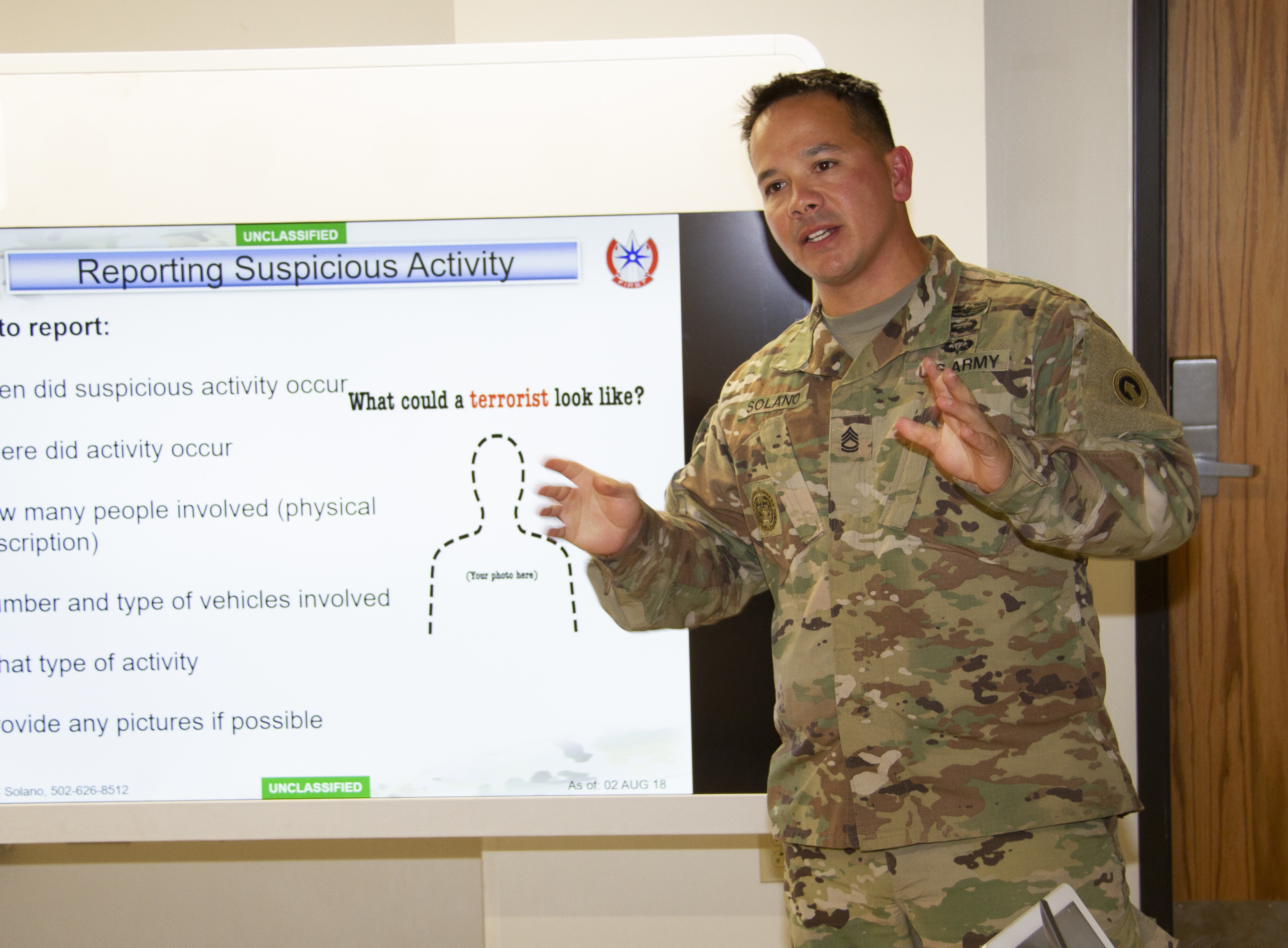 1st TSC Works to Ensure Personnel Have a Plan to Keep Safe > 1st ...