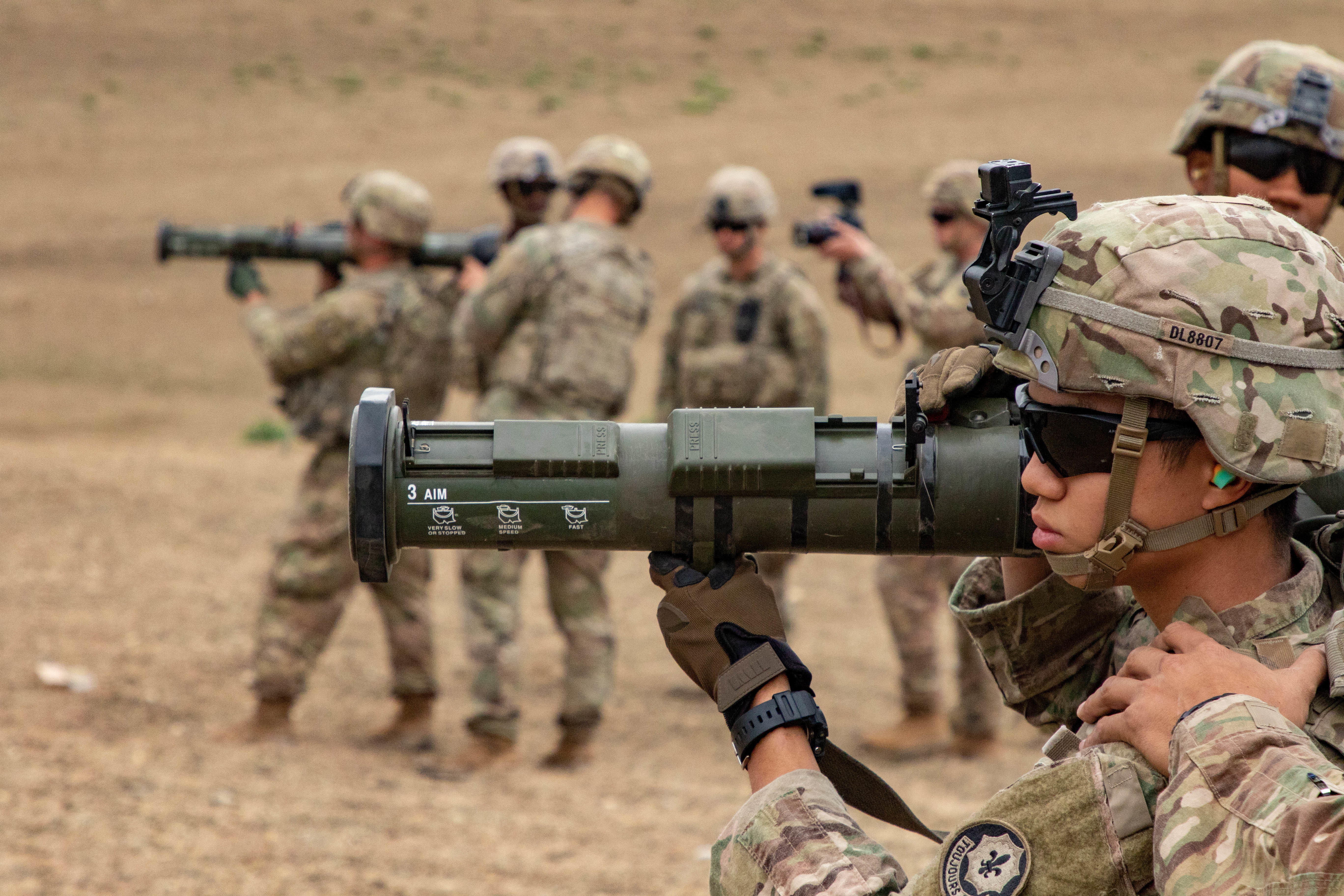 U.S. Soldiers from U.S. Army Europe during Agile Spirit 19