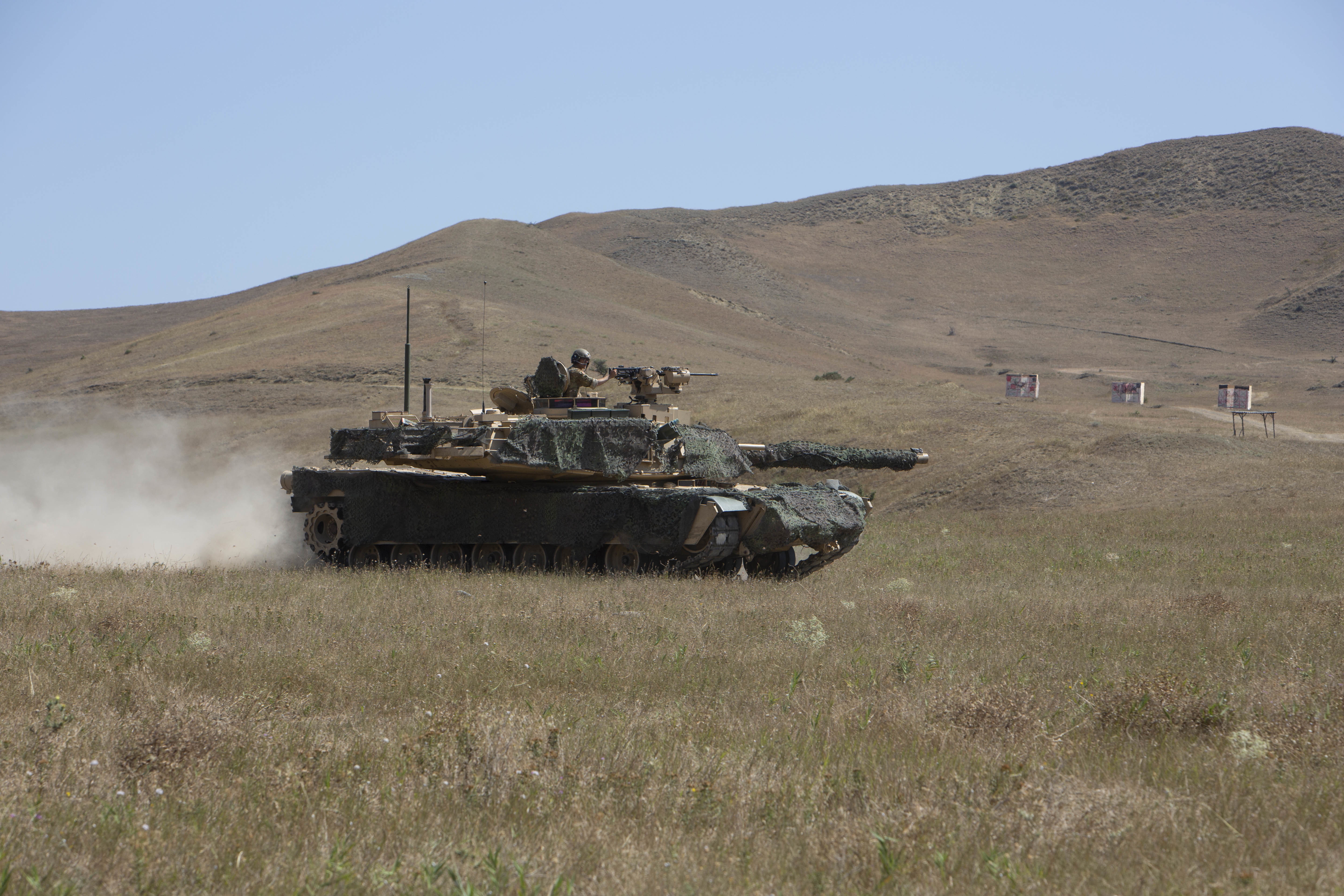 US Army M1A2 Abrams tank