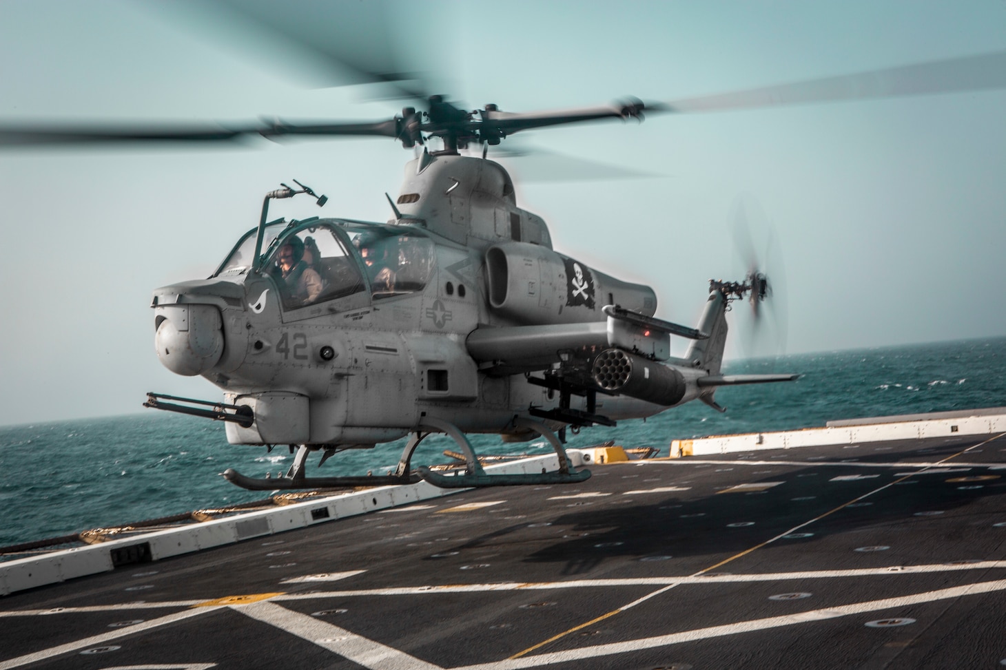 Ah 1z Viper And Uh 1y Venom Helicopters United States Navy Displayy