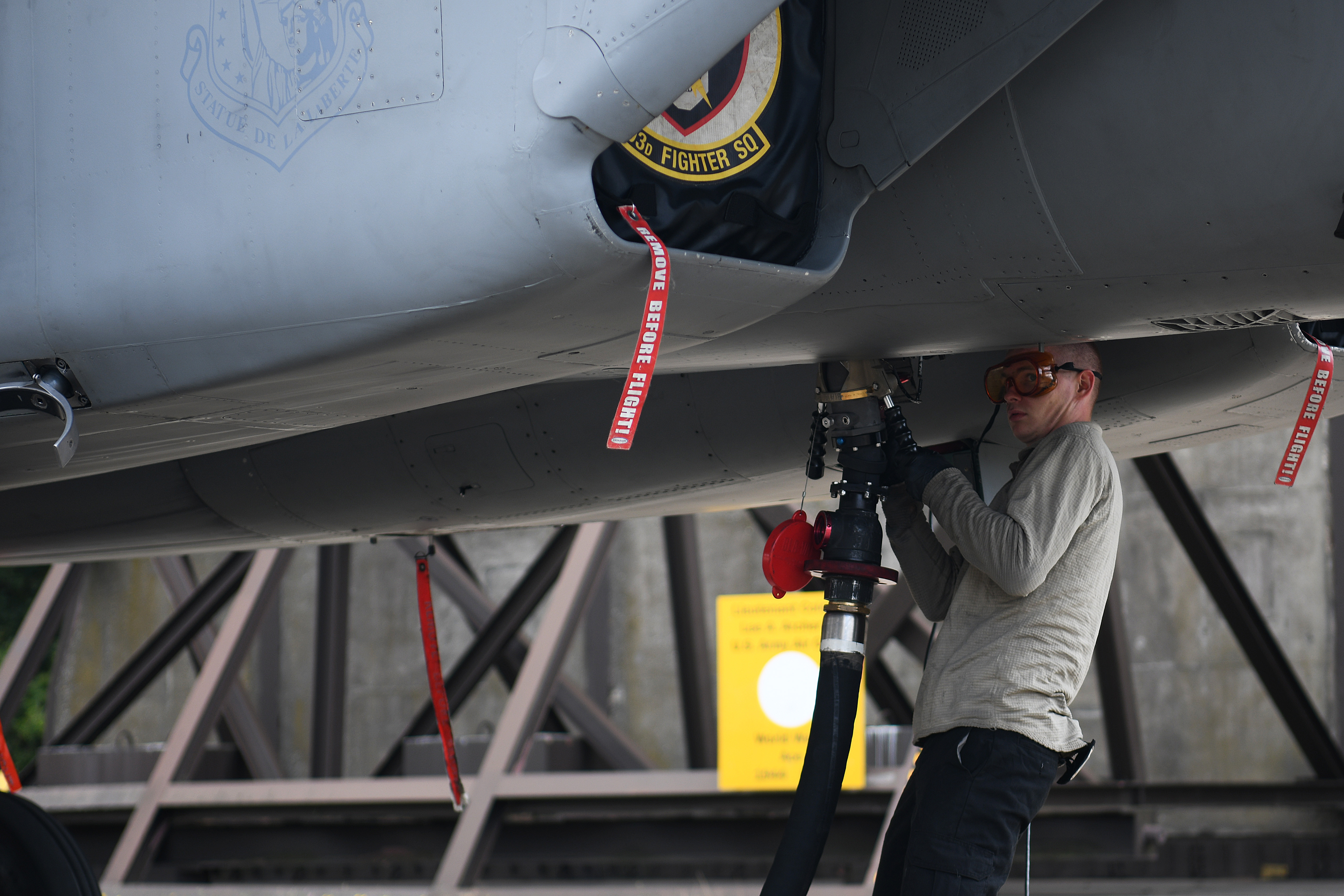48th LRS F-Flight: Fueling the Liberty Wing