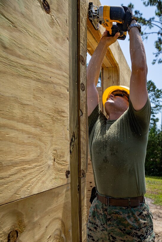 Leadership Reaction Course and Bunker Build