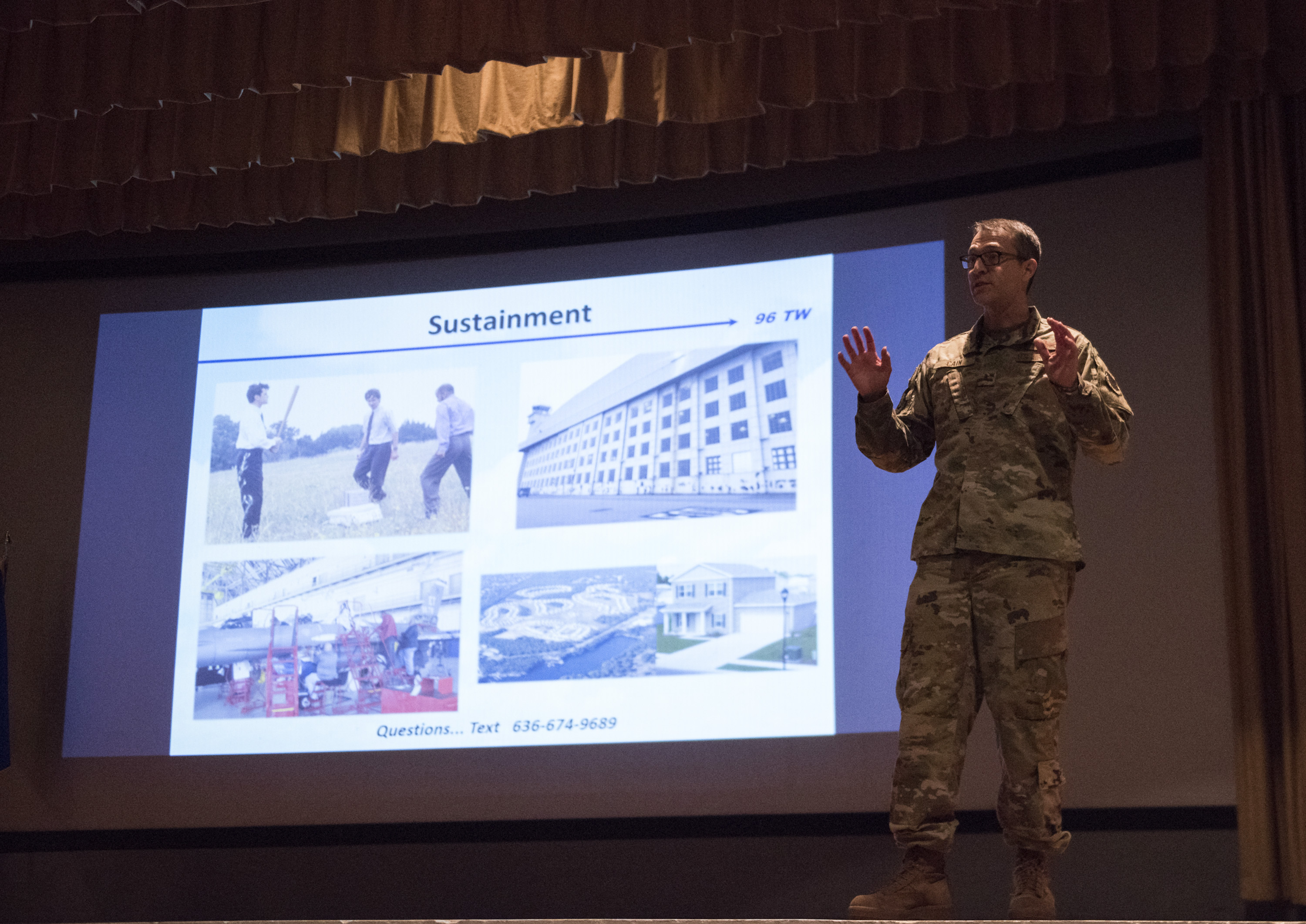 Commander explains priorities at first CC call > Eglin Air Force Base ...