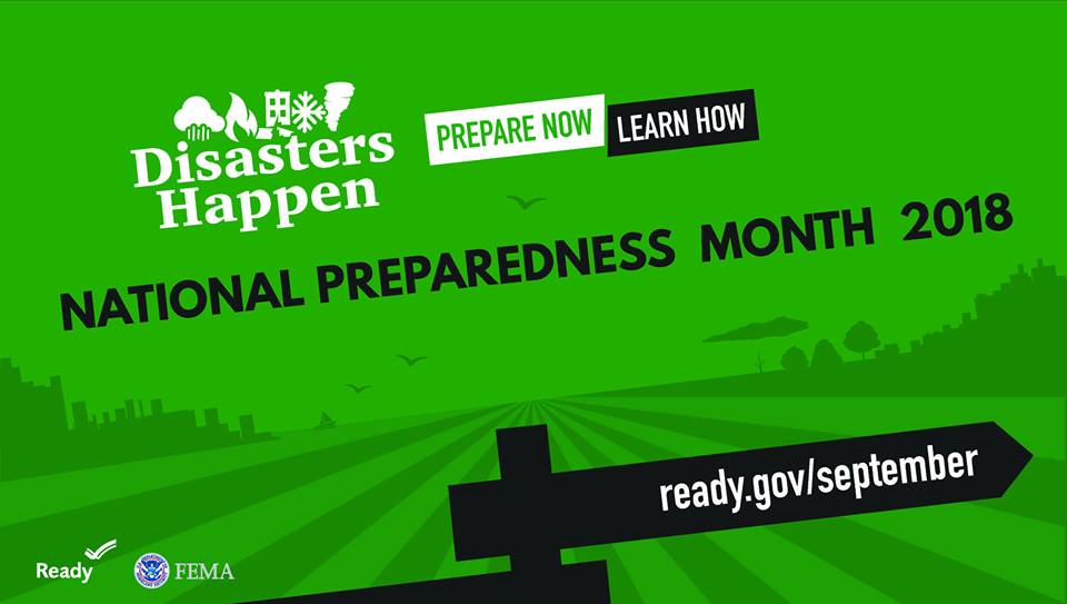 September is National Preparedness Month; make time to plan for ...