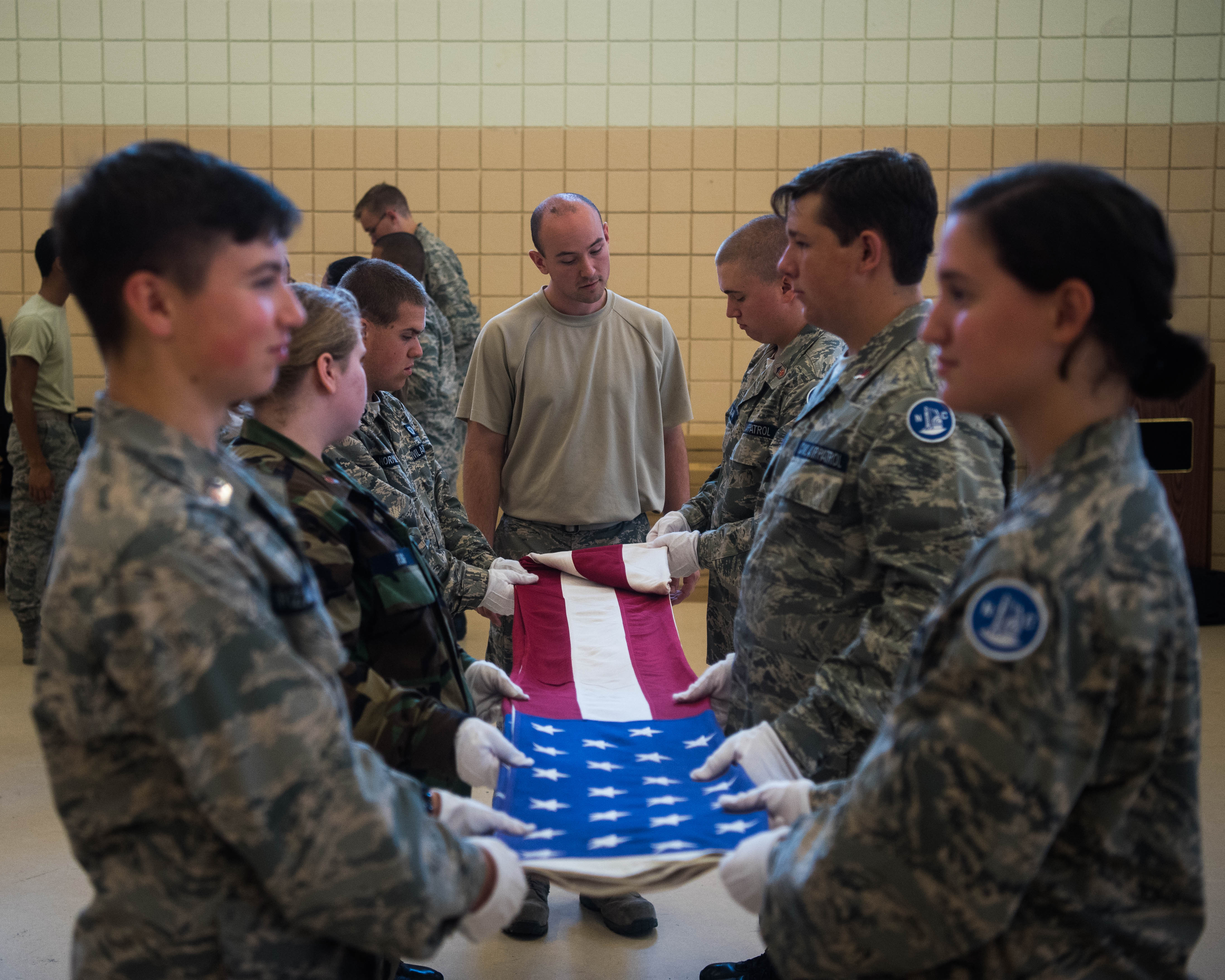 Mid-Atlantic Honor Guard Academy draws cadets from every region in ...
