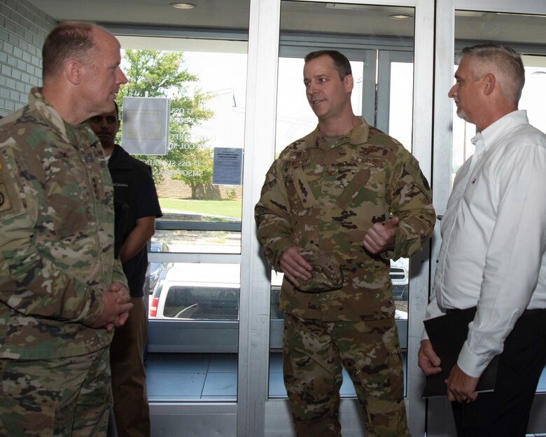 Senior USTRANSCOM Leaders Visit Pope > Pope Field > Coronavirus