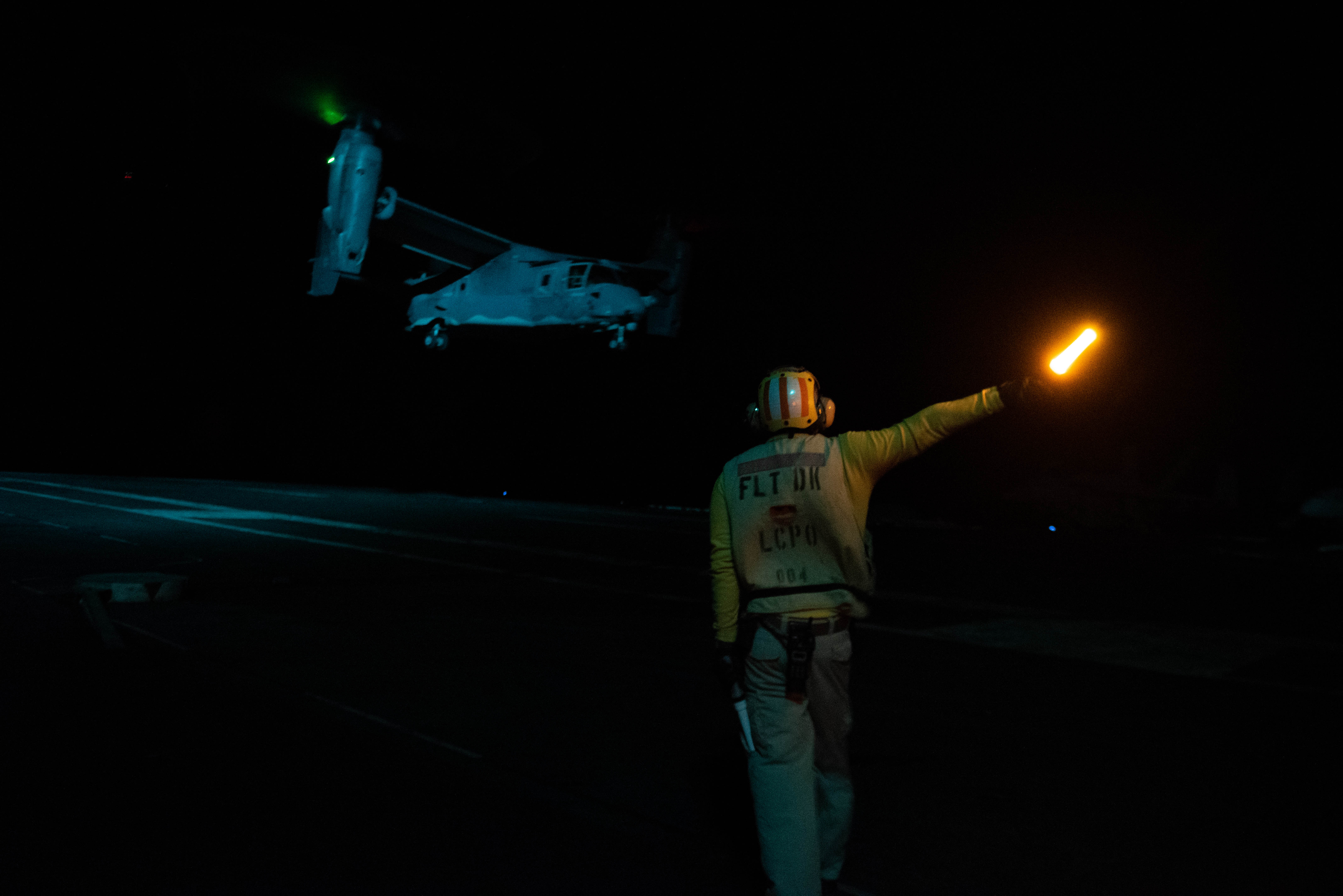 21st SOS exercises low-light flight operations with USS Ronald Reagan ...
