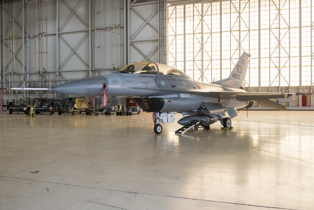 F16 now featuring Col. Spaulding's name on it during the change of ...