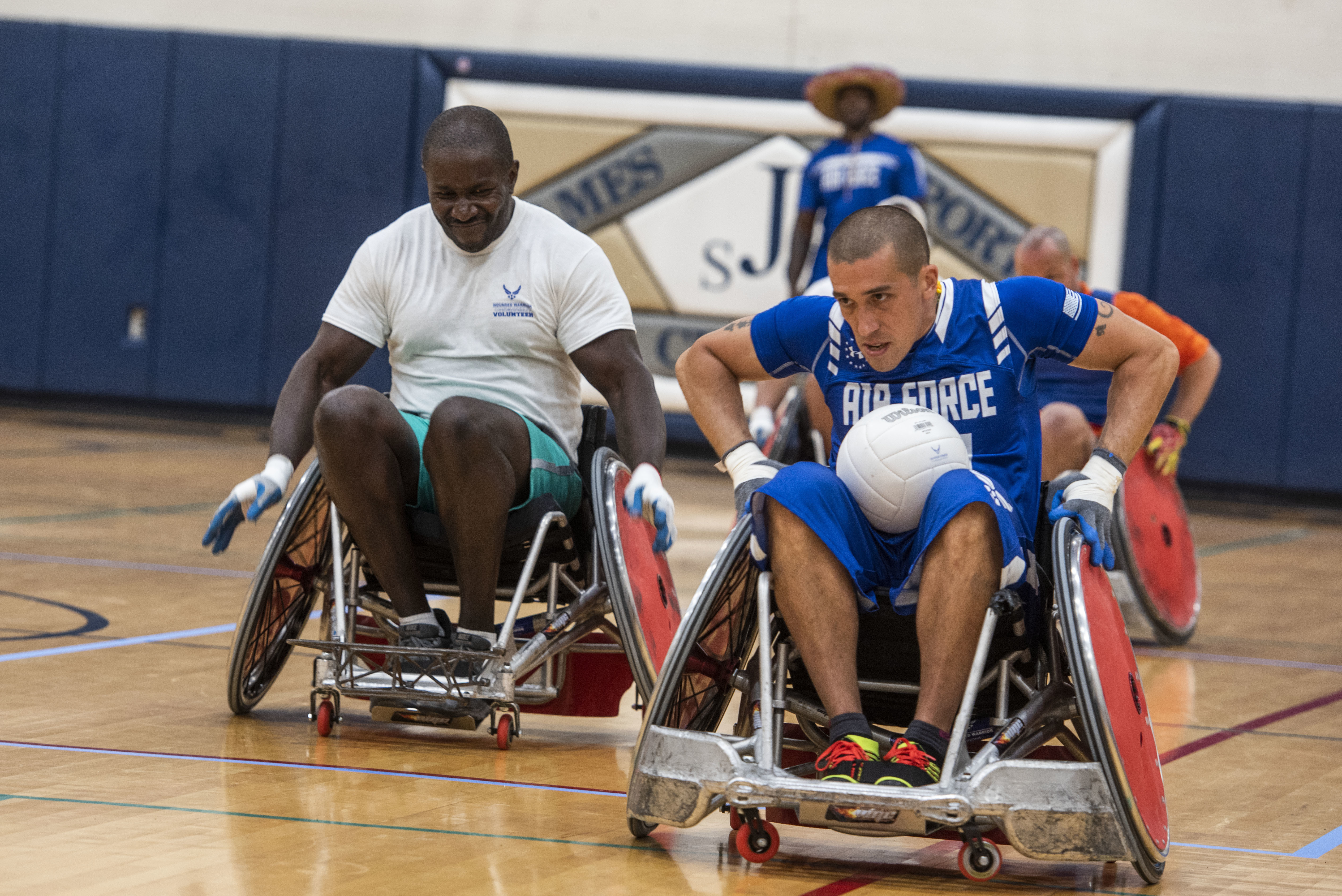 Wounded Warrior Ambassadors bring a resilience message to Scott Airmen ...