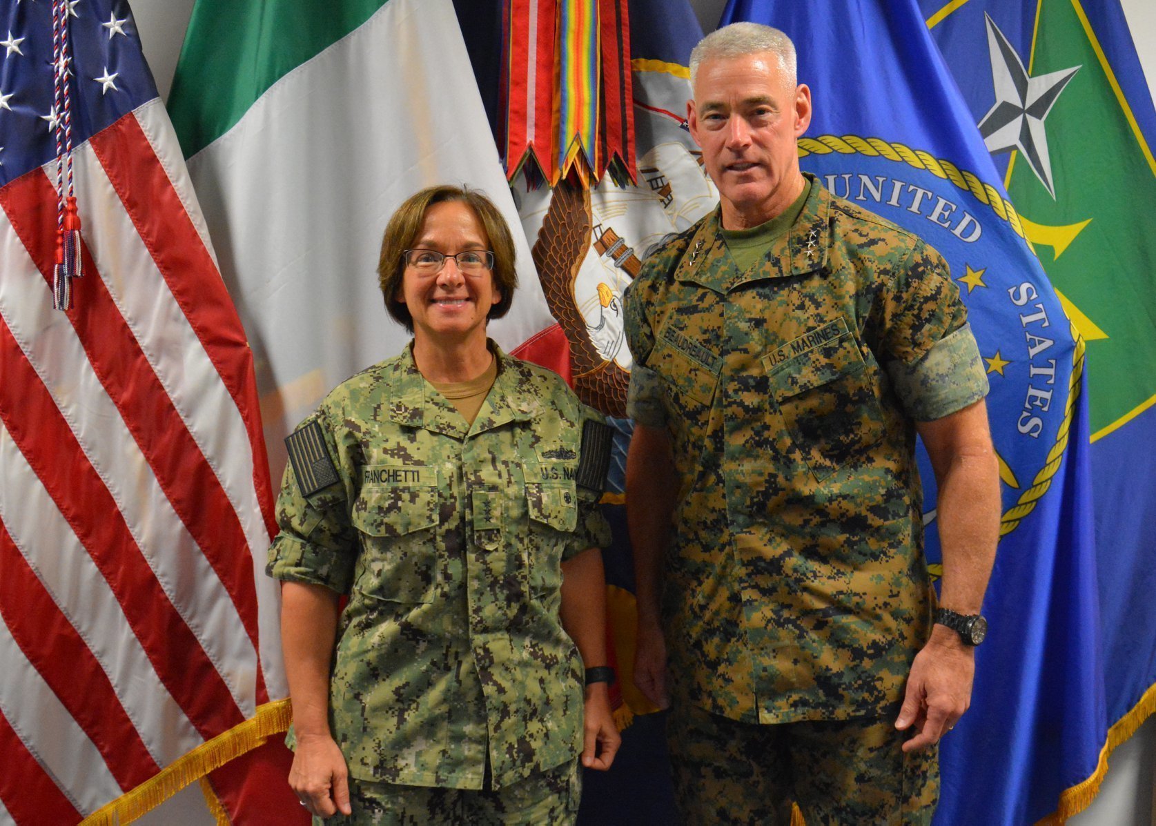 II MEF CG Meets with Naval Partners