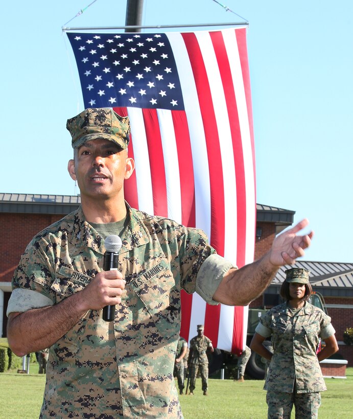 Marine Depot Maintenance Command welcomes new commander