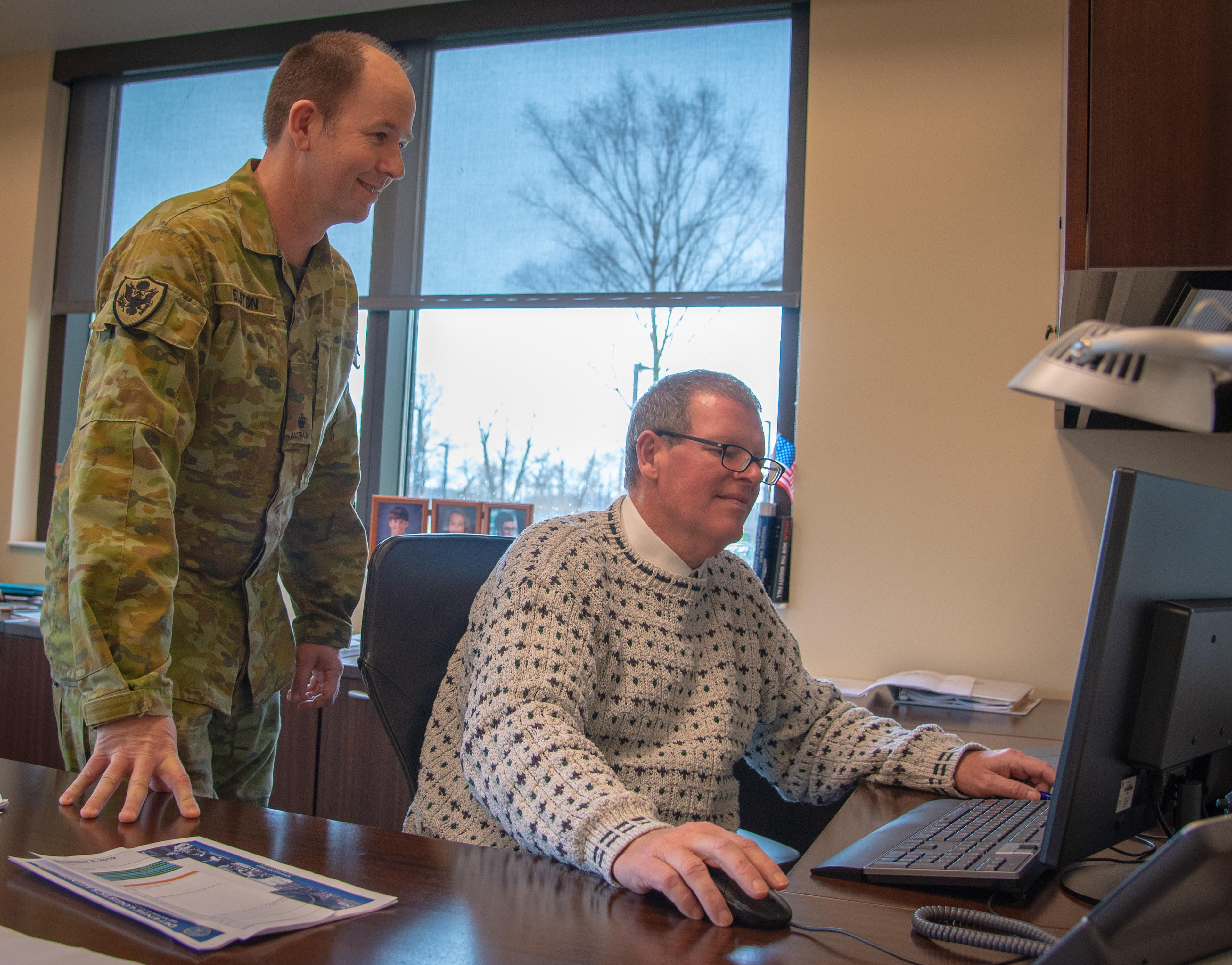 Australian exchange officer assigned to DLA Distribution strengthens ...