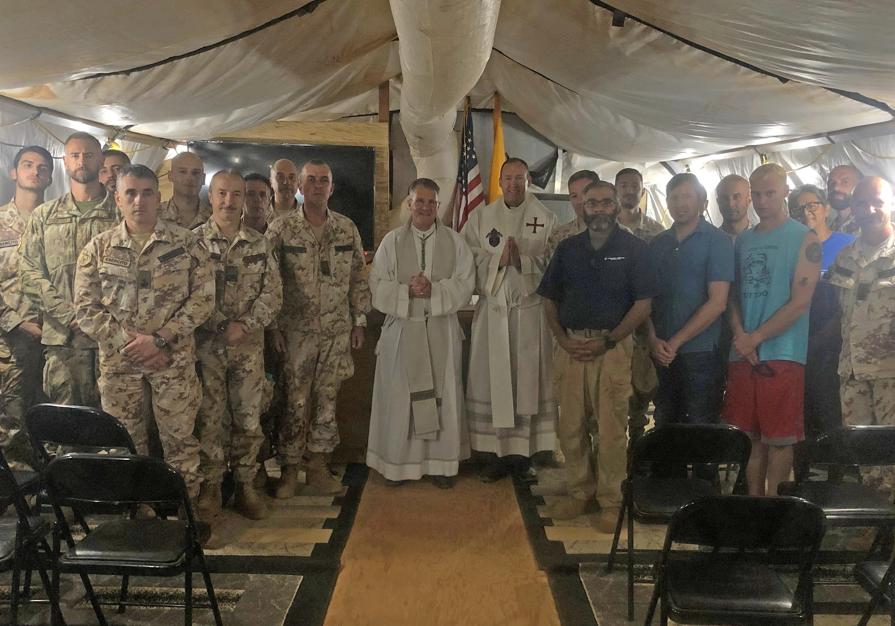 Archbishop of U.S. Military Services visits Airmen at Air Base 101 > U ...