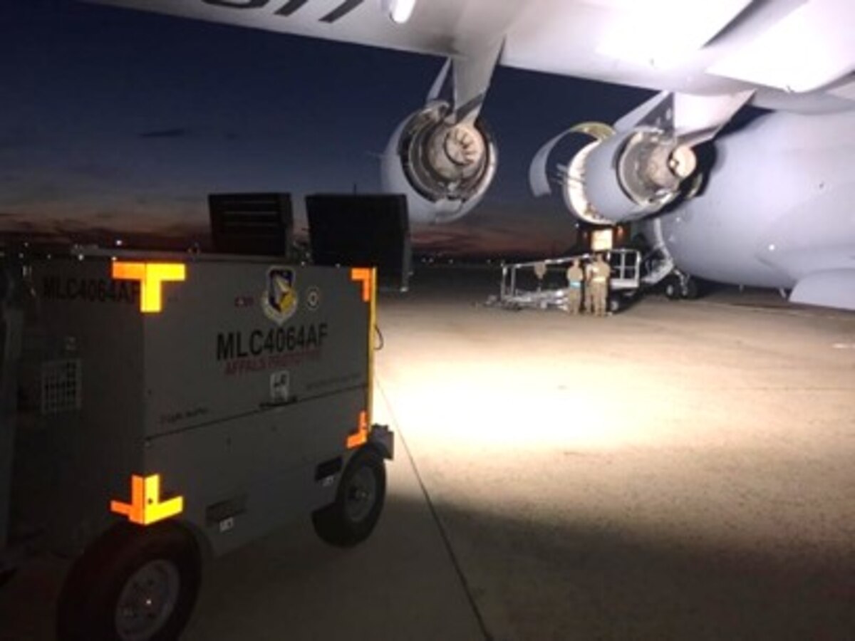 AFRL illuminates flight lines with next generation light cart > Wright ...