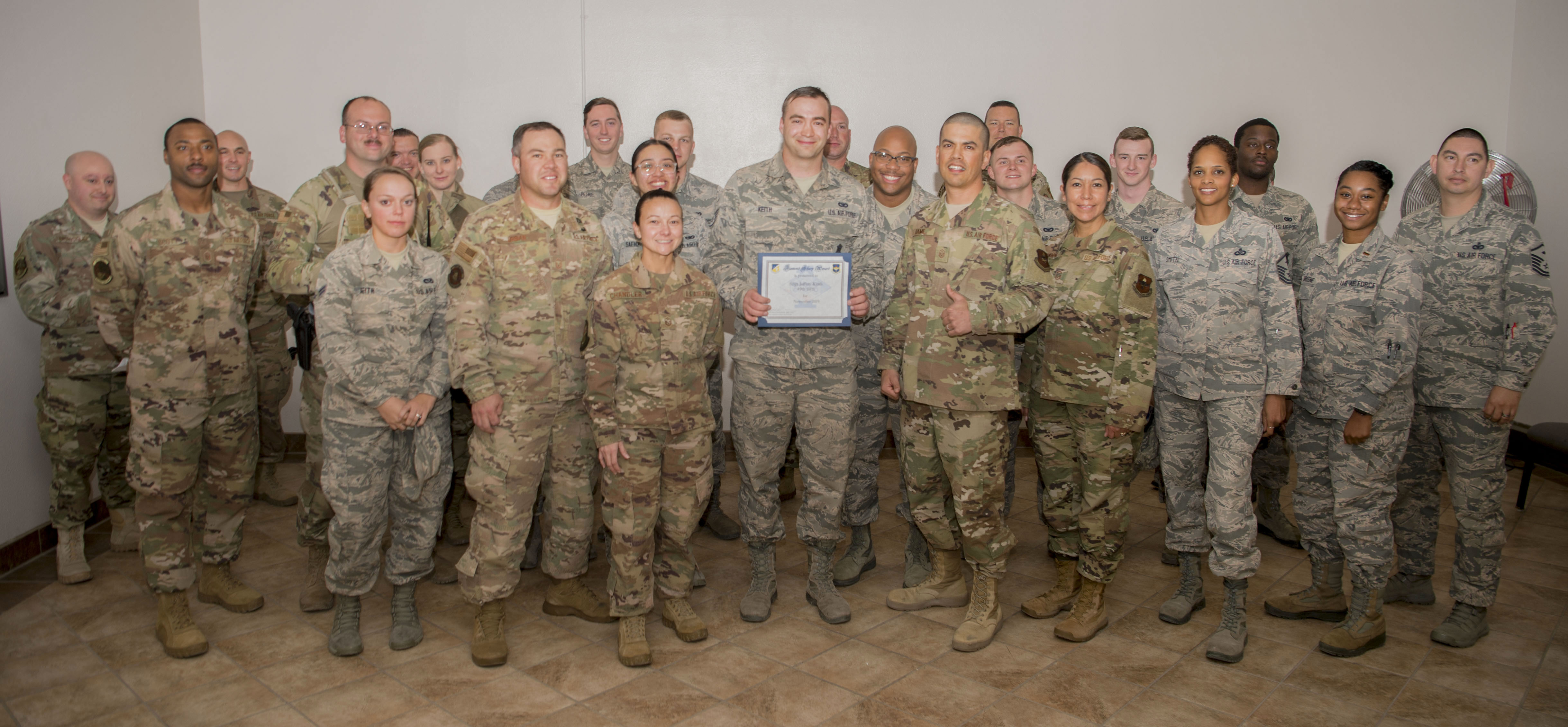Diamond Sharp Award December 2019 > Holloman Air Force Base > Display