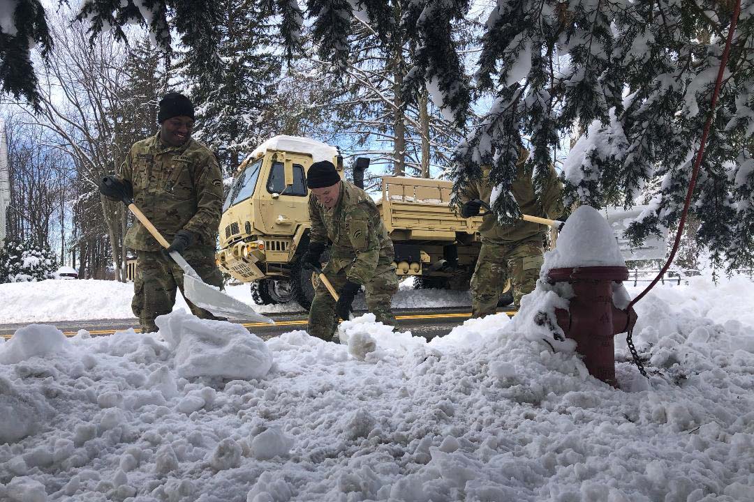 Snow Shovelers | U.S. Department of War