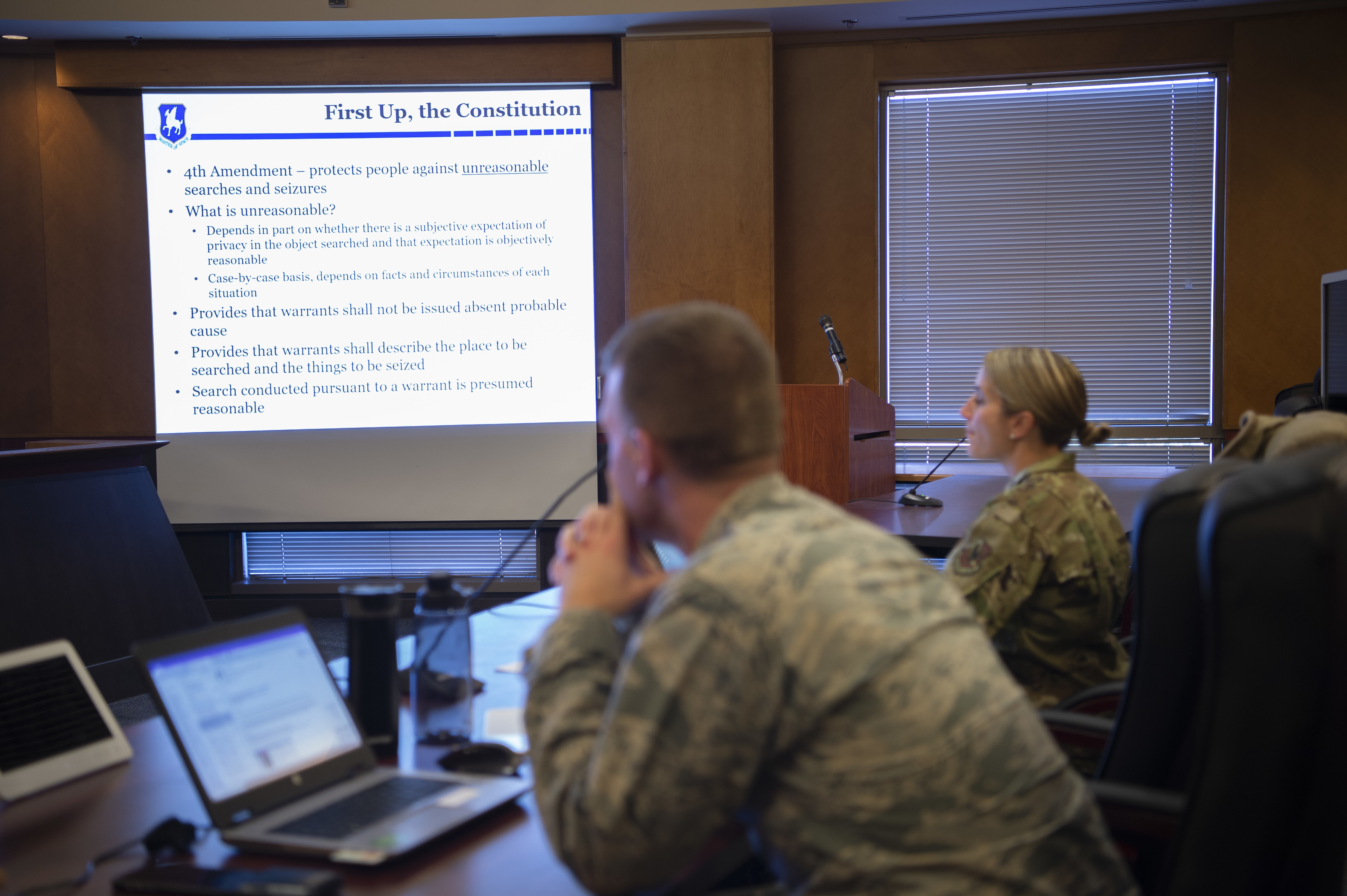 50th Space Wing hosts JAG training > Air Force Test Center > News