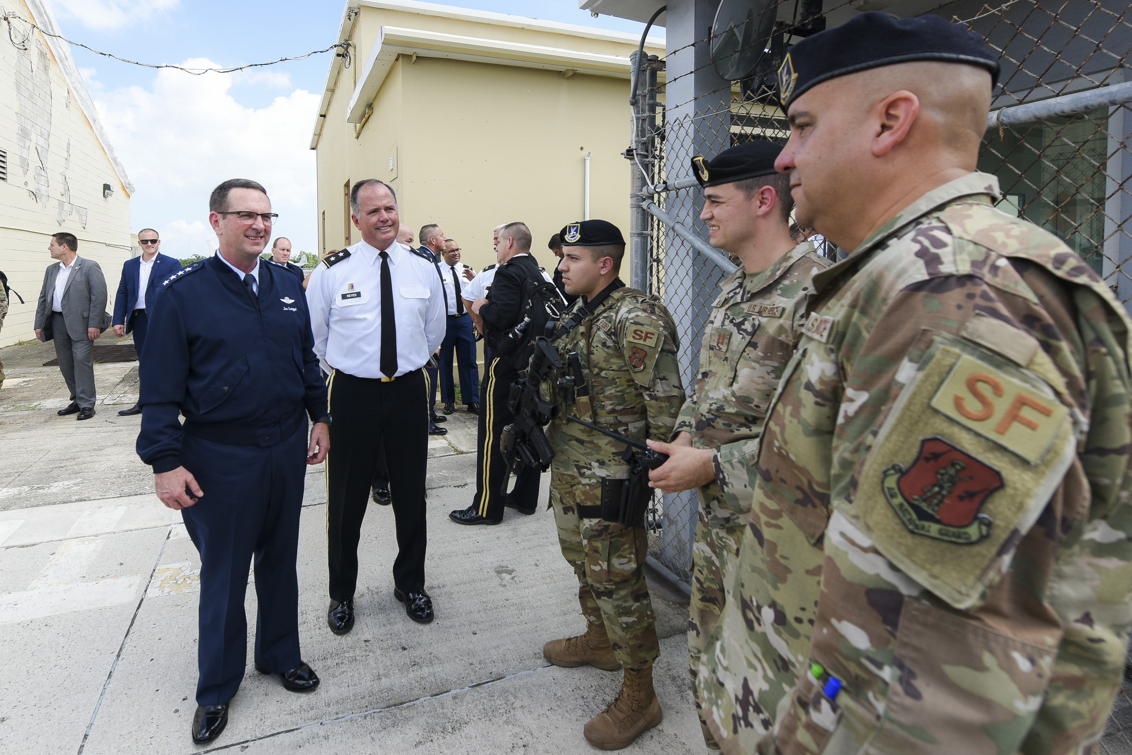 Gen. Lengyel visits the Puerto Rico National Guard at Muñiz Air ...