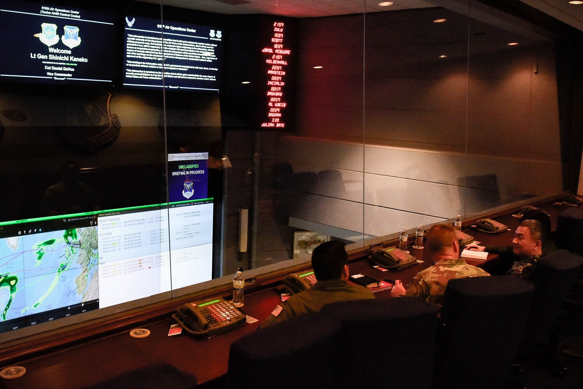 AMC hosts Koku Jieitai Air Support Command commander for bilateral ...