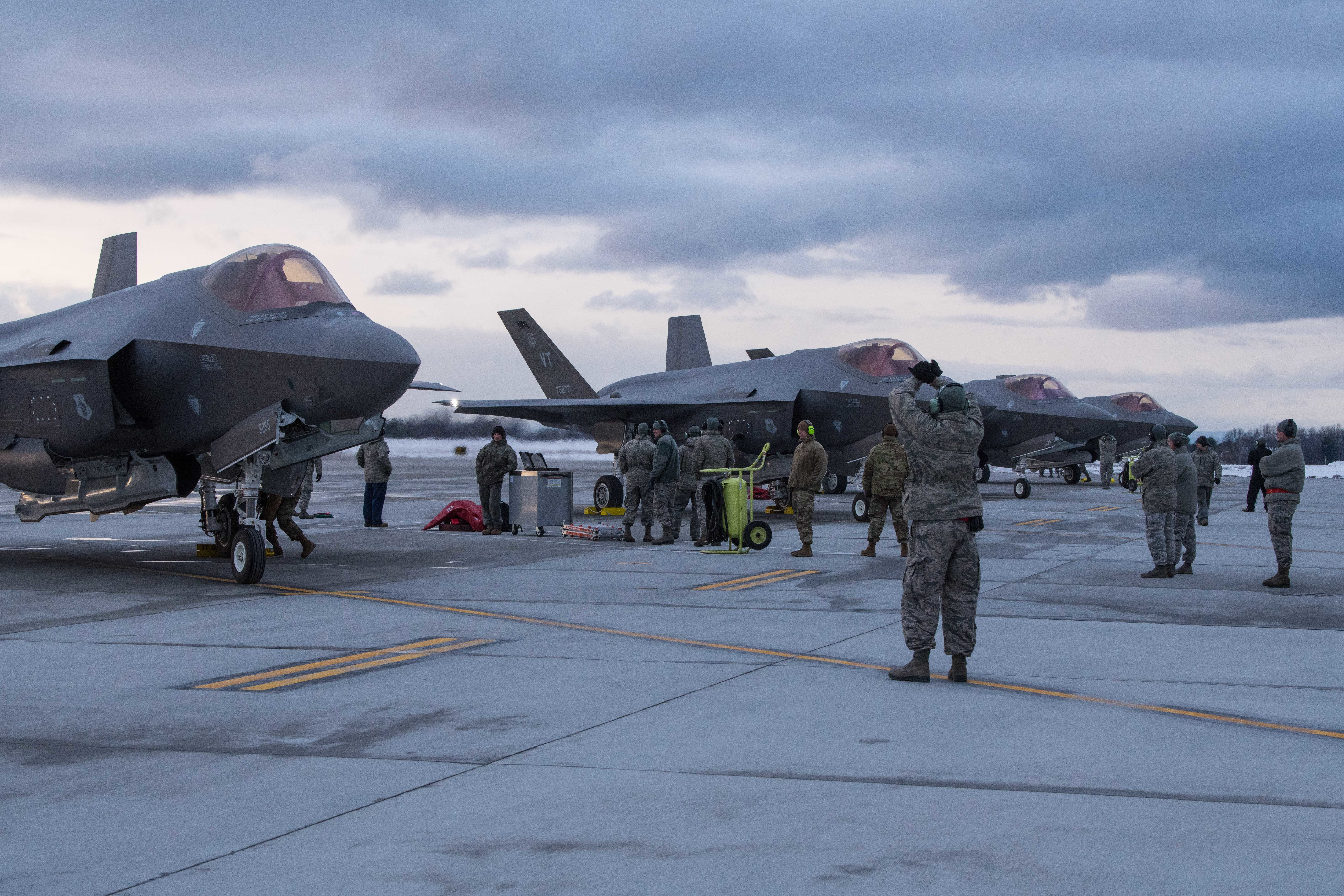 F-35s Continue to Arrive at 158th Fighter Wing > Vermont Air National ...