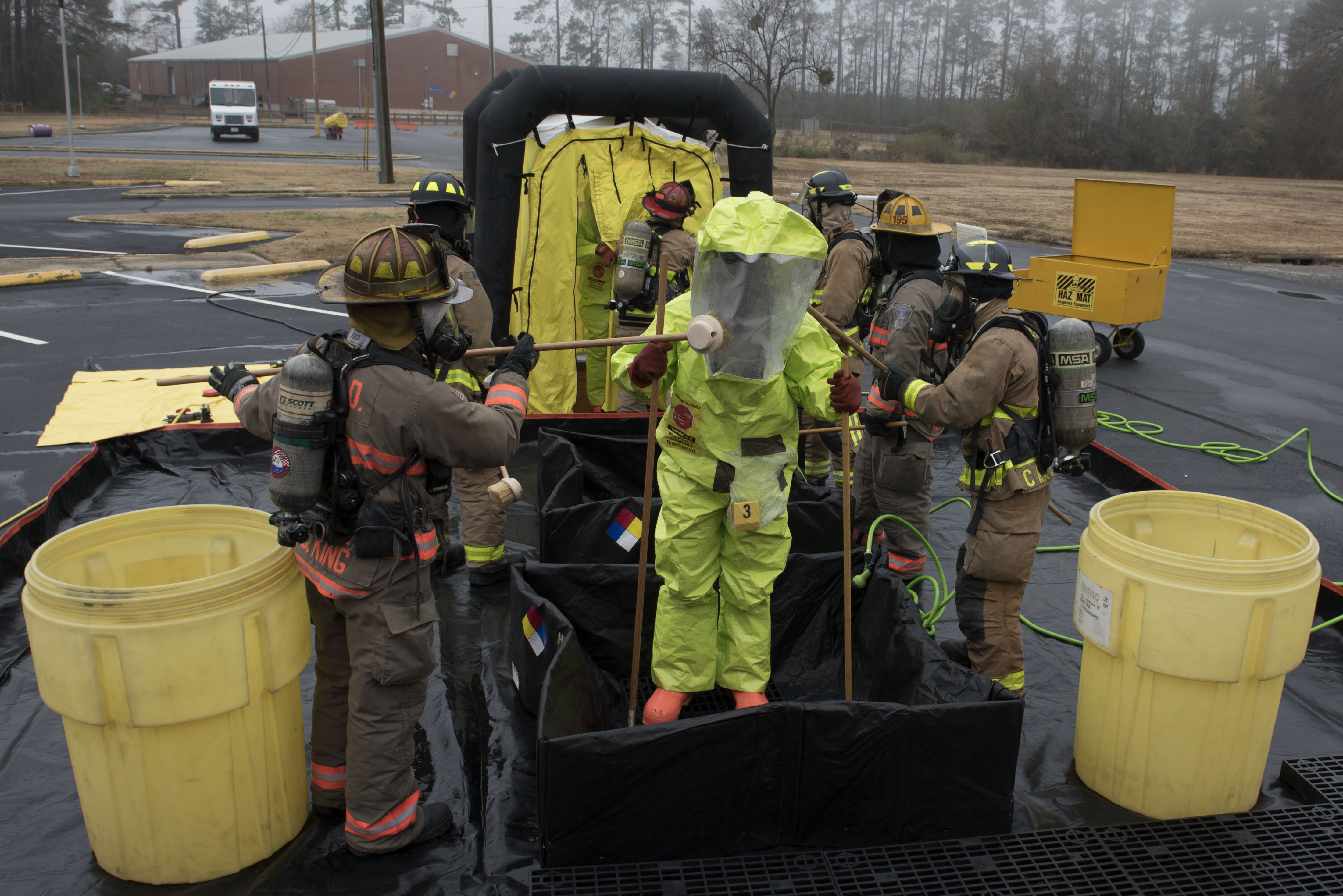 SJ participates in HAZMAT exercise > Air Combat Command > Article Display