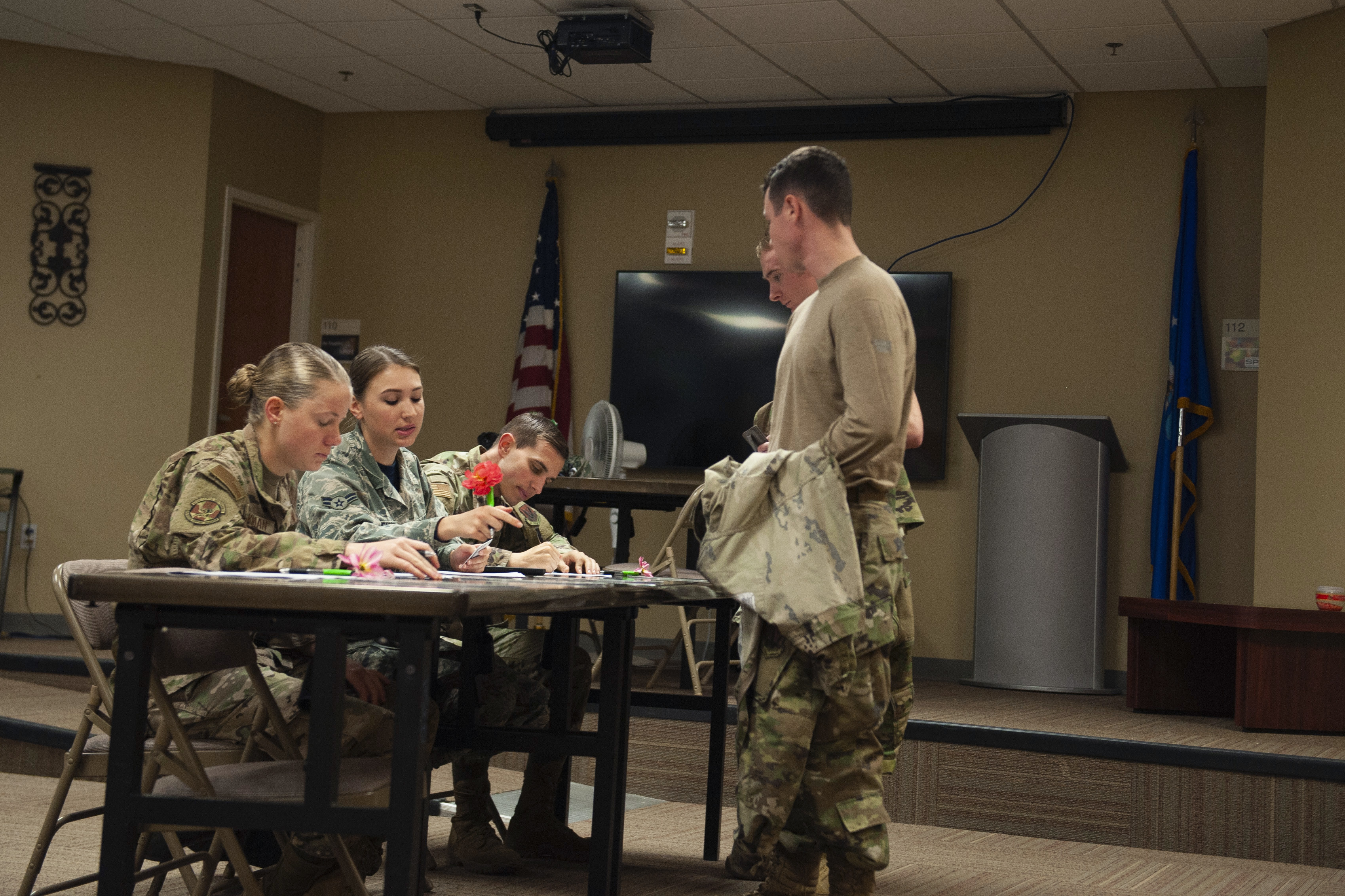 23d MDG hosts annual mass flu line > Moody Air Force Base > Article Display