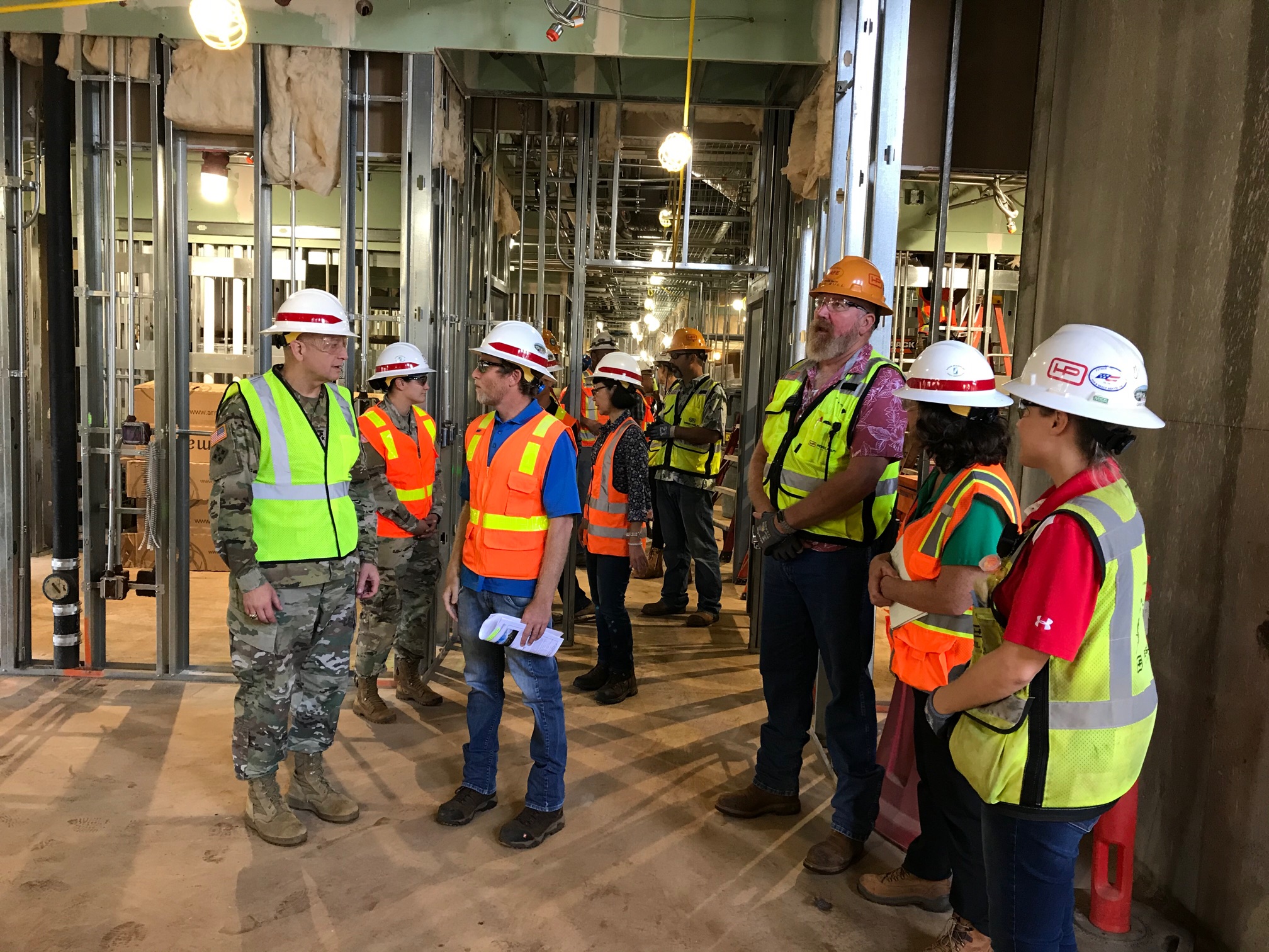 General Funkhouser visit