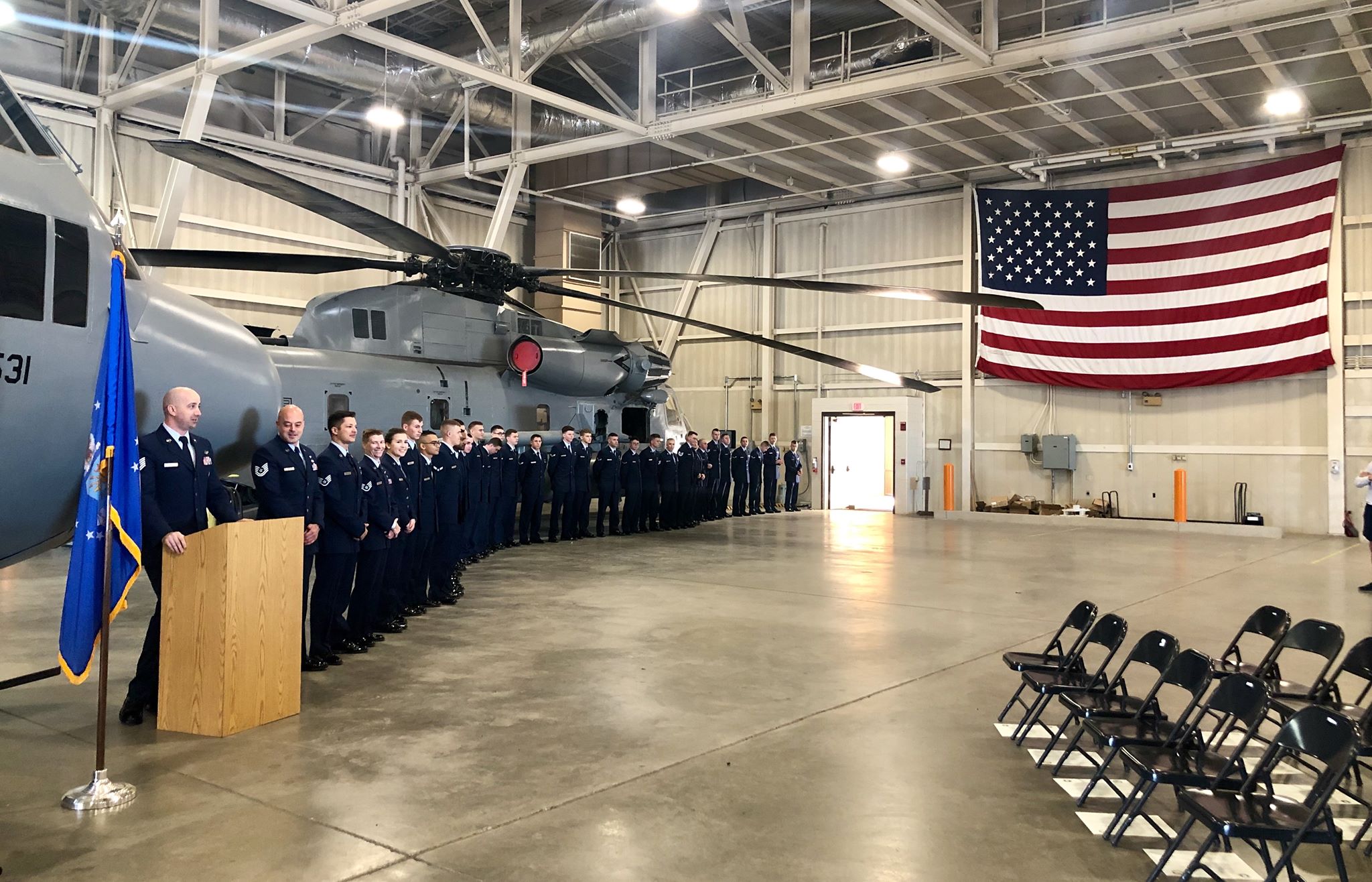 Air Force graduates first all non-prior service basic flight engineer ...