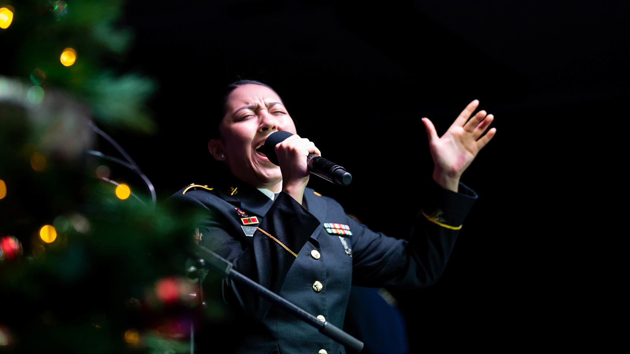 US Army Europe Band and Chorus holiday concert Grafenwöhr, Germany